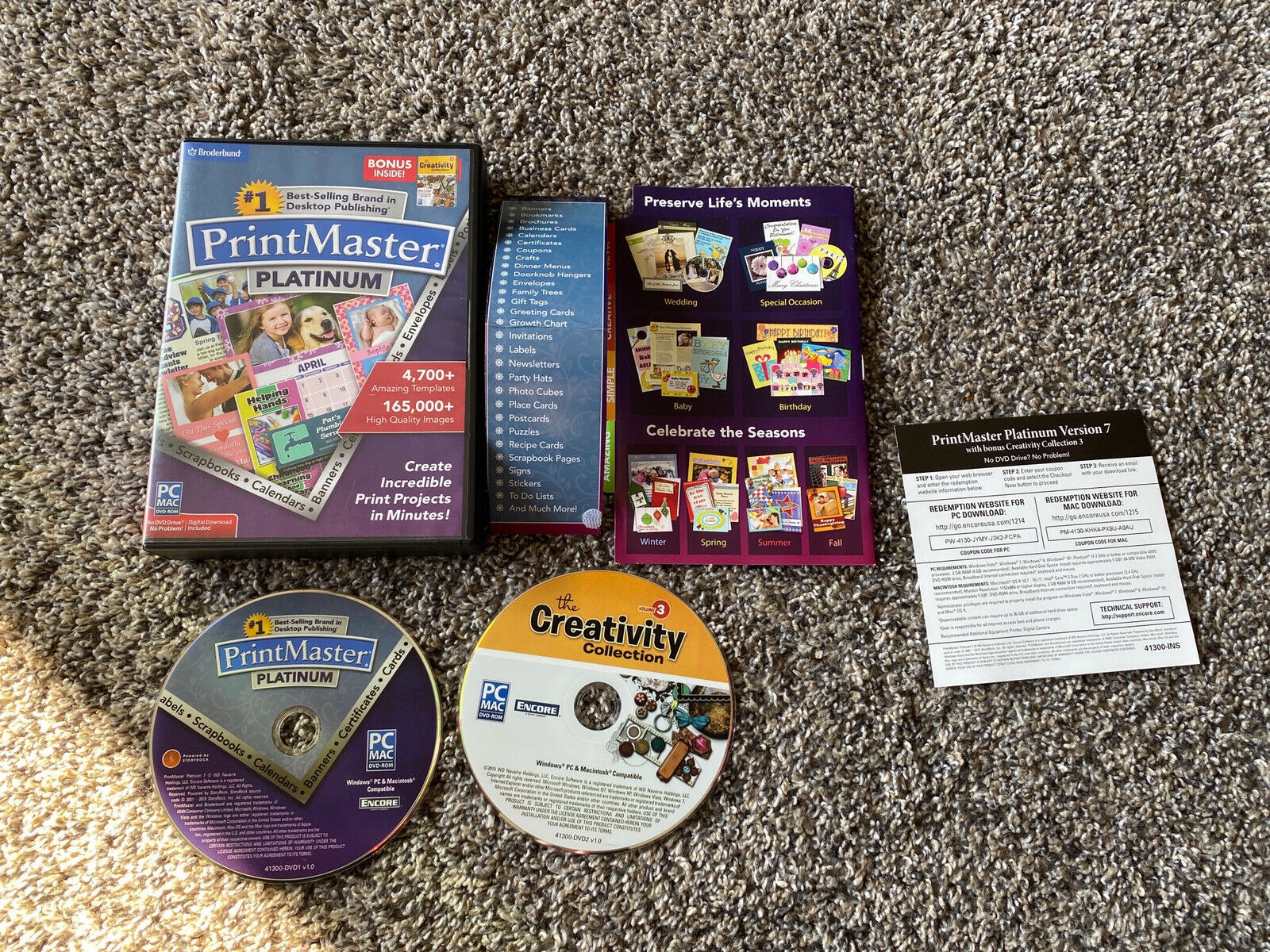 Amazon.com: PrintMaster v7 Platinum for PC: Design Software For Making ...