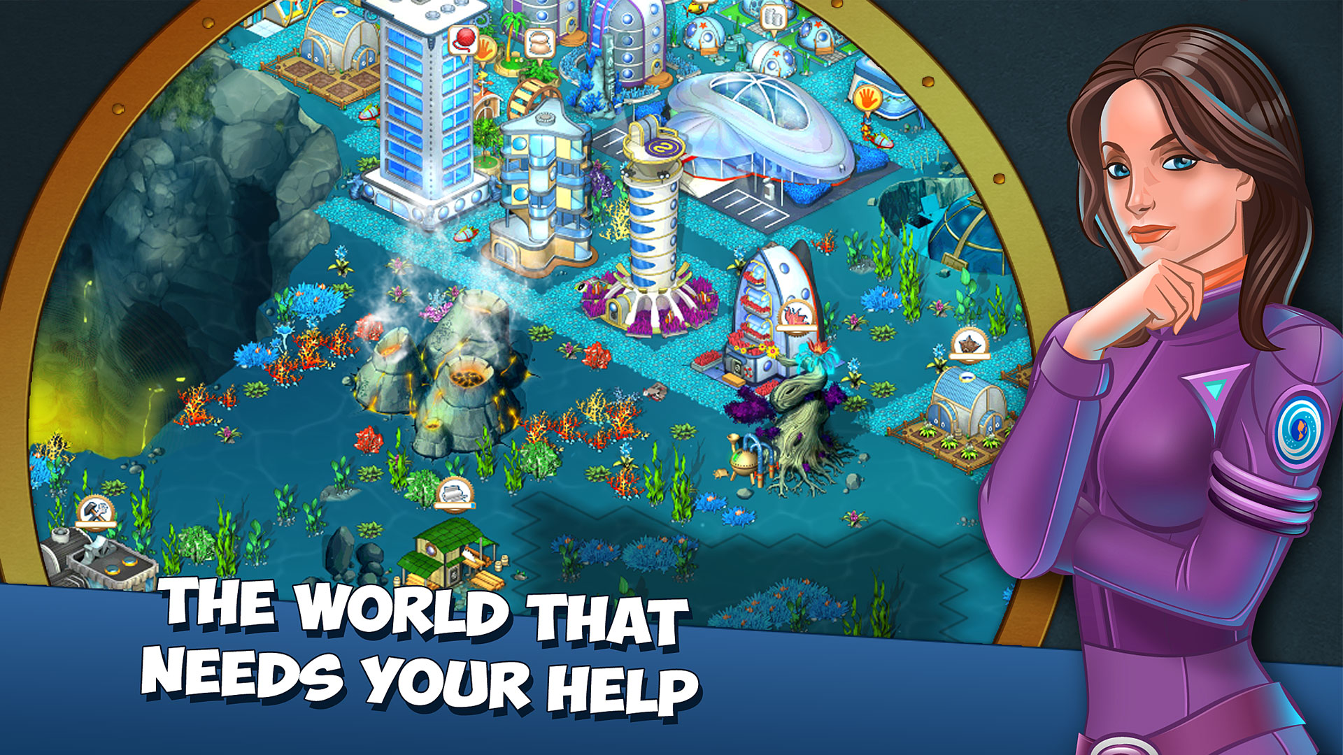 AQUAPOLIS - Build a Megapolis! Free city building and farming game ...