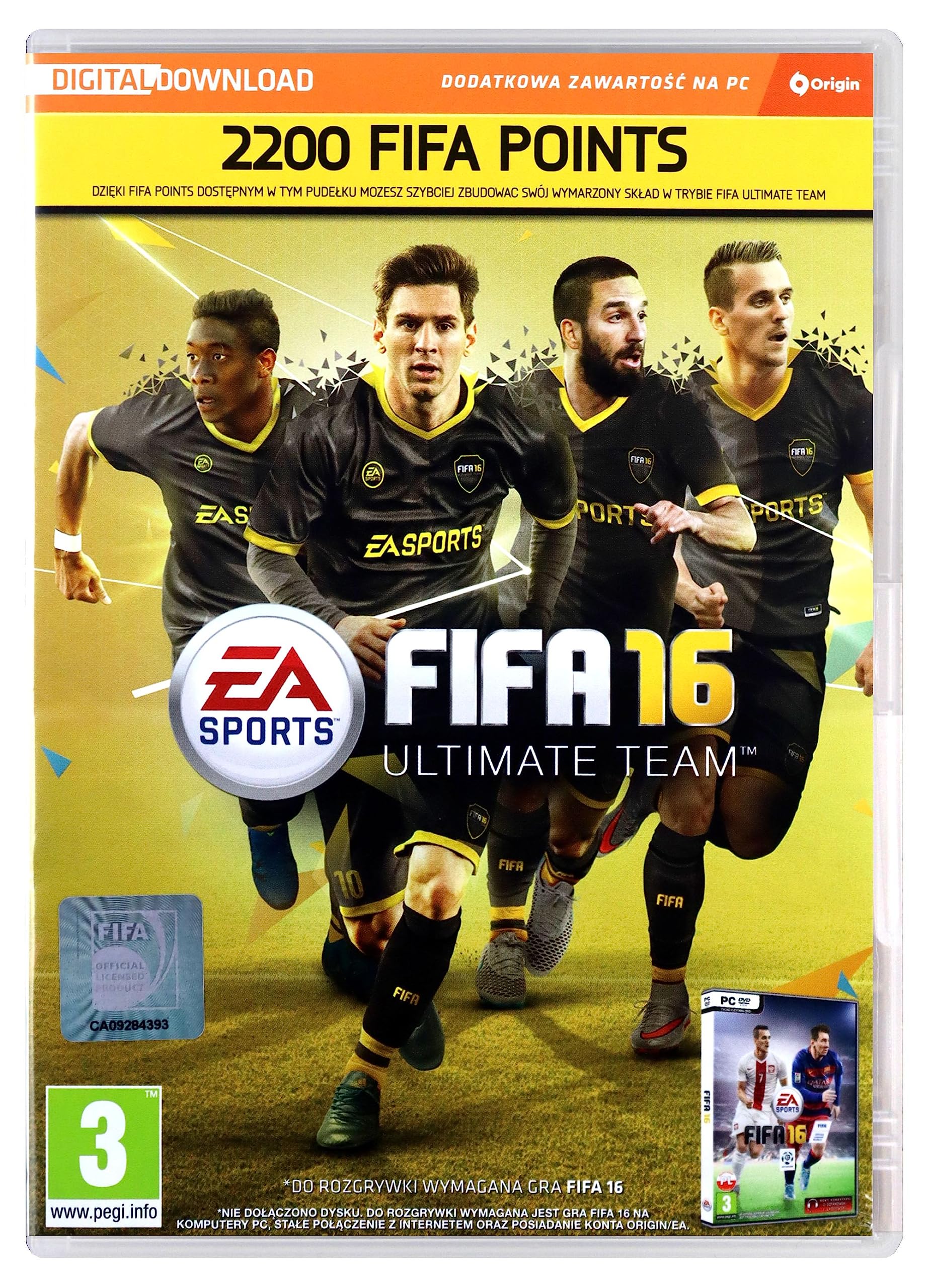 Amazon.com: FIFA 16-2200 FIFA POINTS PC : Movies & TV