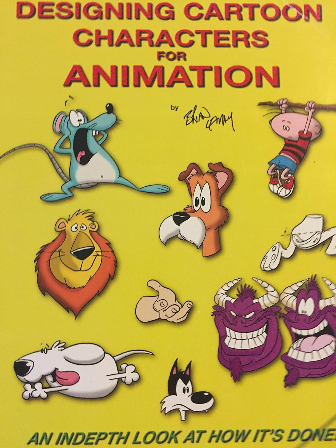 Designing Cartoon Characters for Animation (1): Brian Lemay: Amazon.com ...