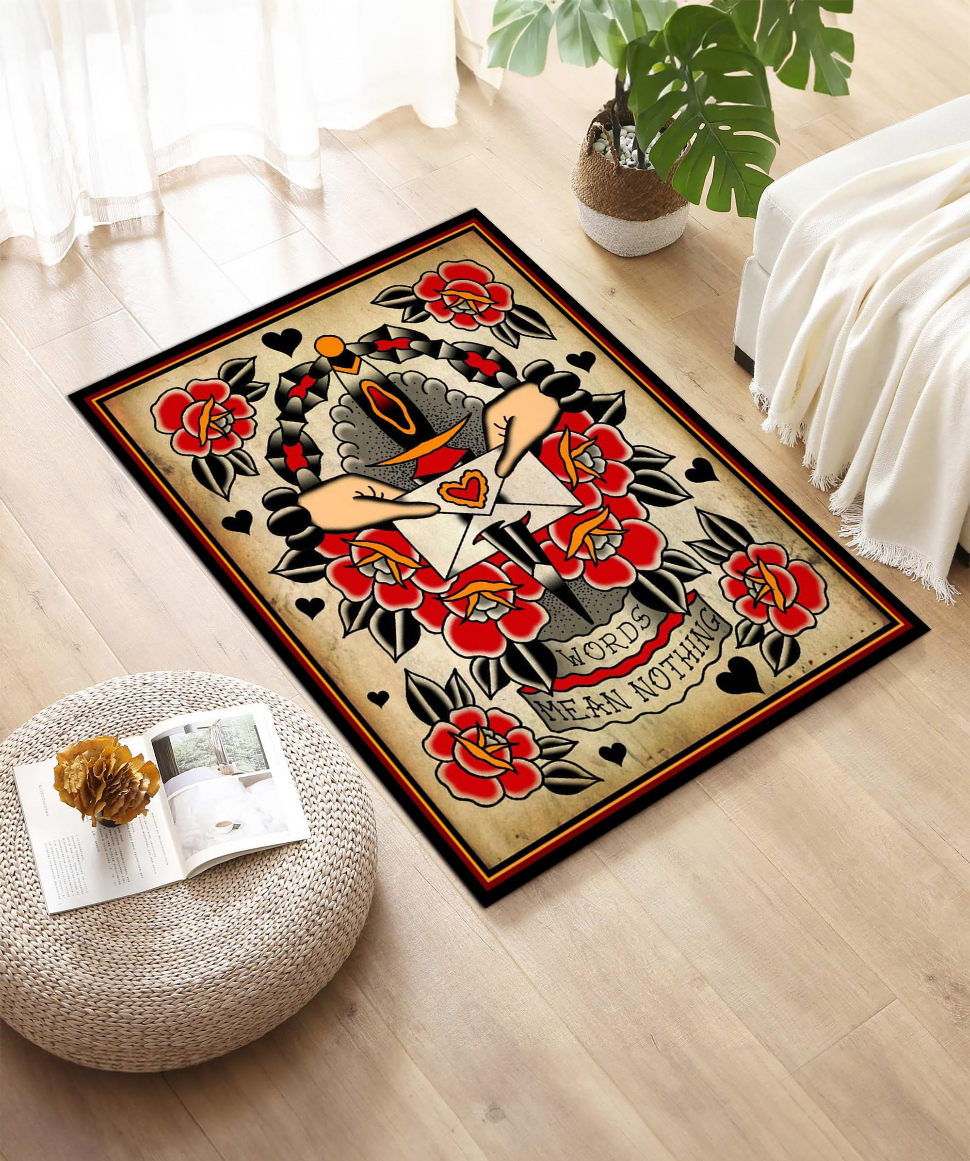 Rug Tatoeage Script