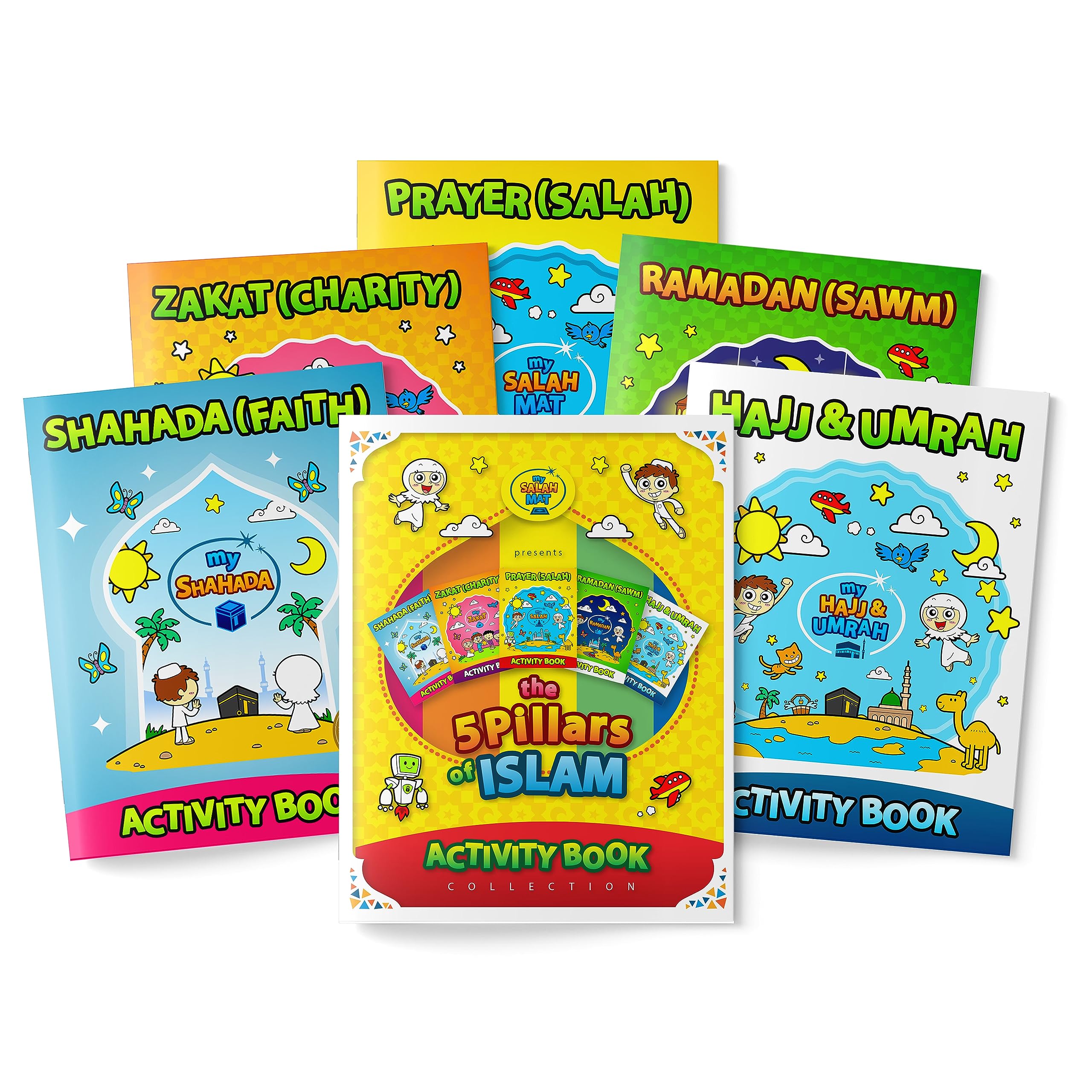 5 Pillars Activity Booklet Collection | 5 Islamic Activity Booklets for ...