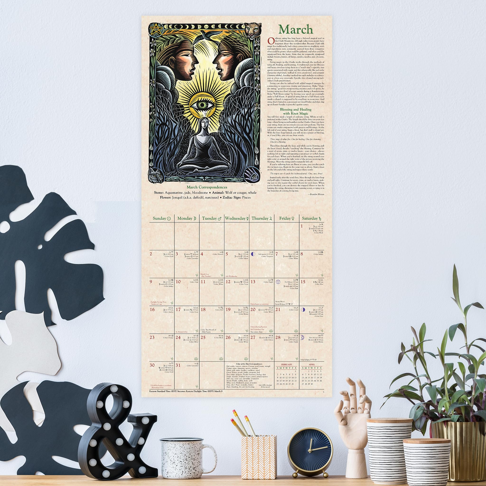 Snapklik.com : Llewellyns 2026 Witches Calendar