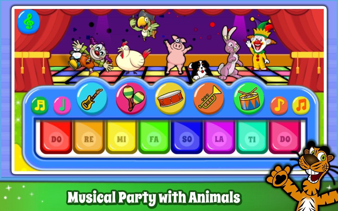 Kids Animal Piano Games & Songs - Musical Learning Game-Amazonアプリストアのアプリ
