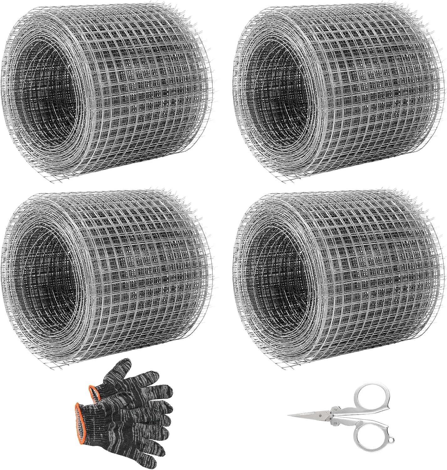 4 Rouleaux Grillage Anti Rongeur 10 cm*6 m Grille Anti Rongeur Grillage ...