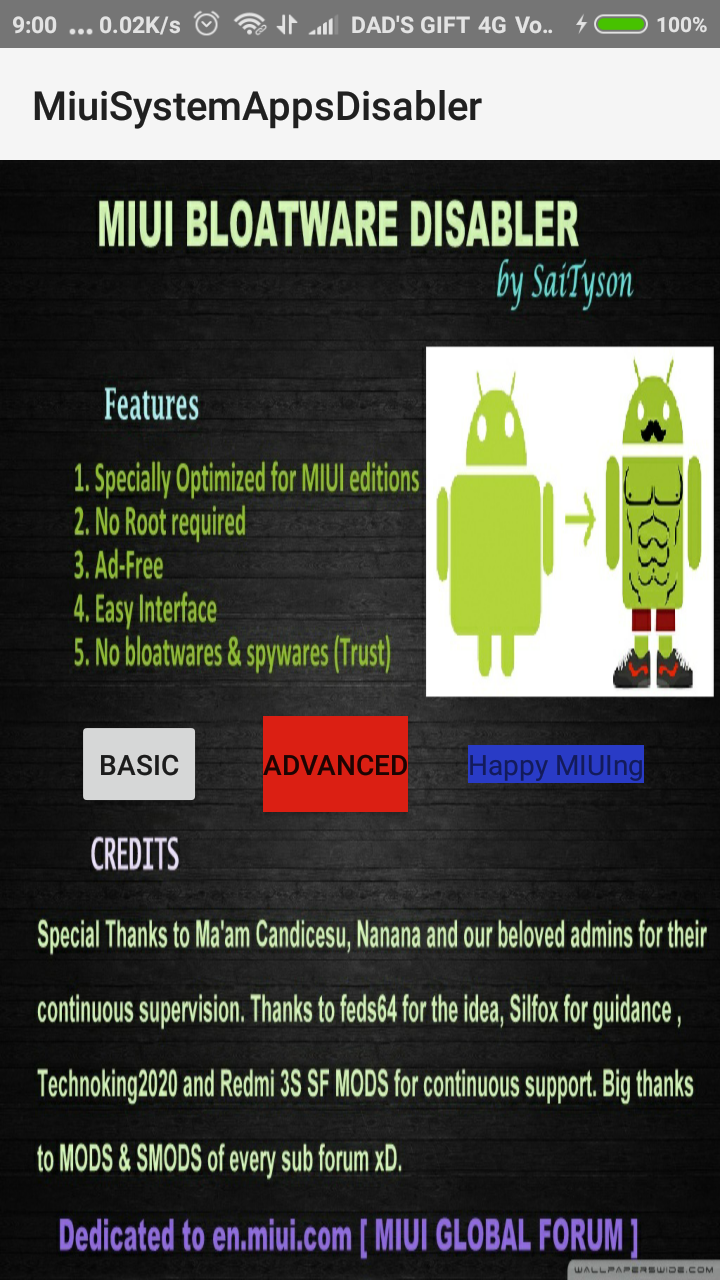 MIUI System Apps Disabler:Amazon.com:Appstore for Android