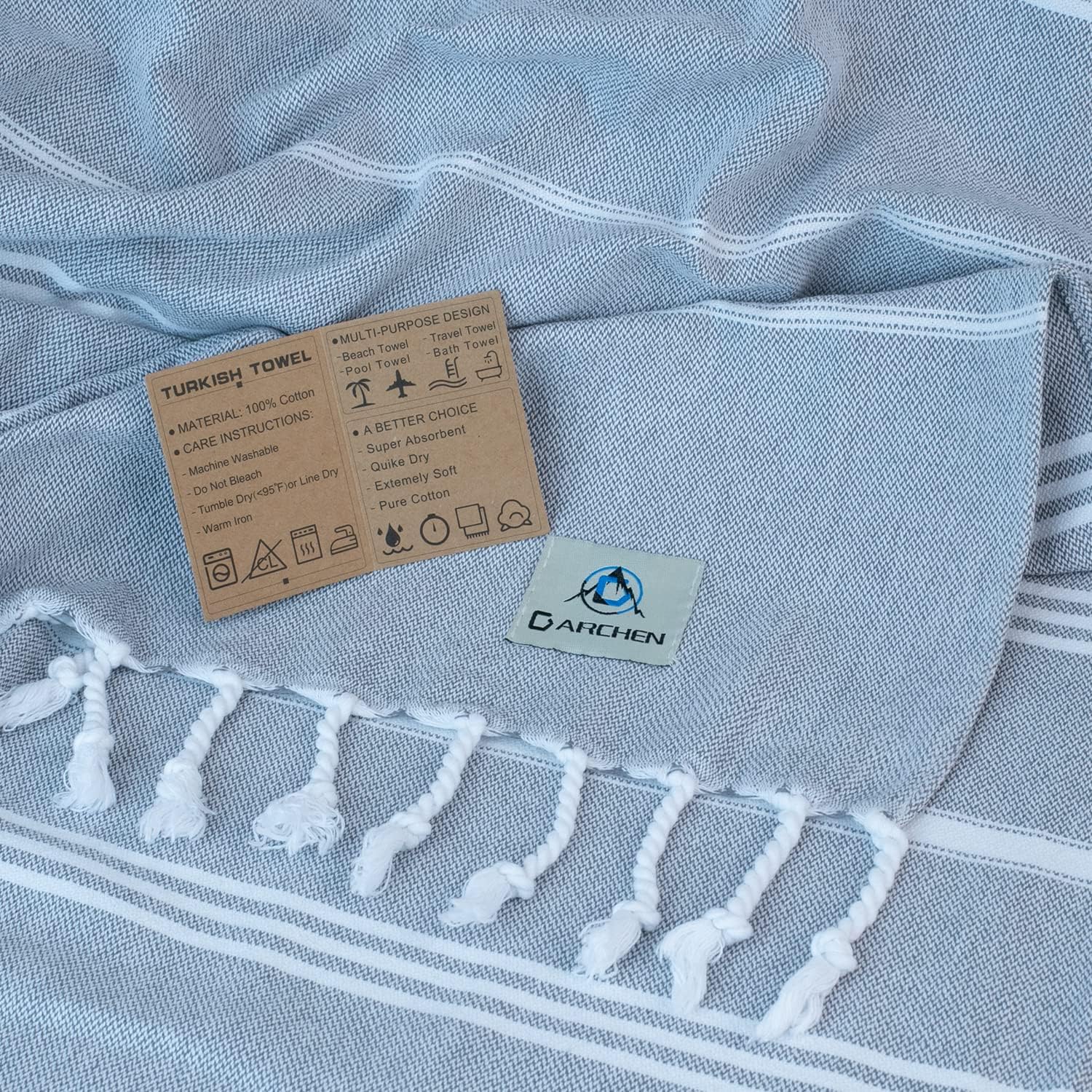 Amazon.com: 12 Pack Turkish Beach Towel Bulk 71x36 Inches Cotton ...