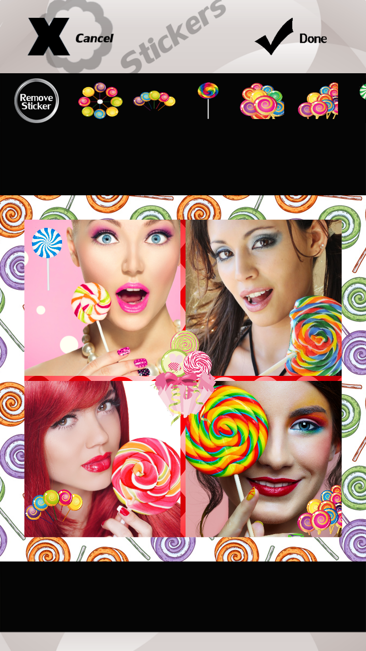 Lollipop Photo Collage - App on the Amazon Appstore