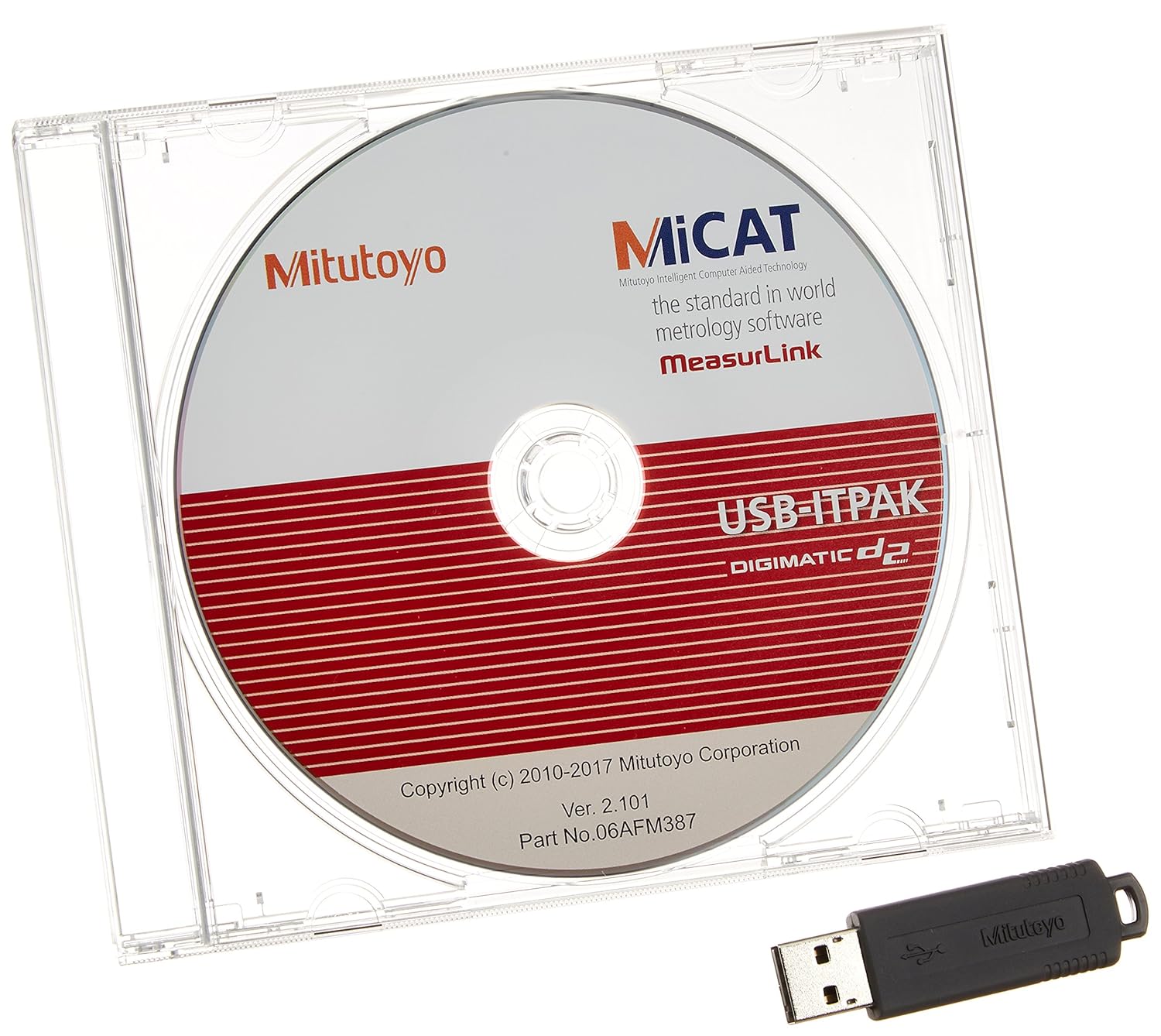 Amazon | ミツトヨ(mitutoyo) 測定データ収集ソフトウェア 06AFM386 USB-ITPAK/V2.1 | ゲージ ...