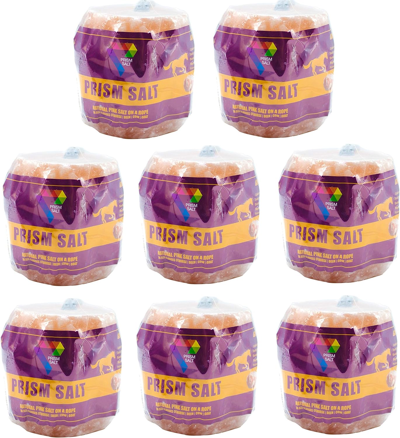 Amazon.com : Himalayan Animal Salt Lick 6.5 to 8 LBs Each (Pack of 8 ...