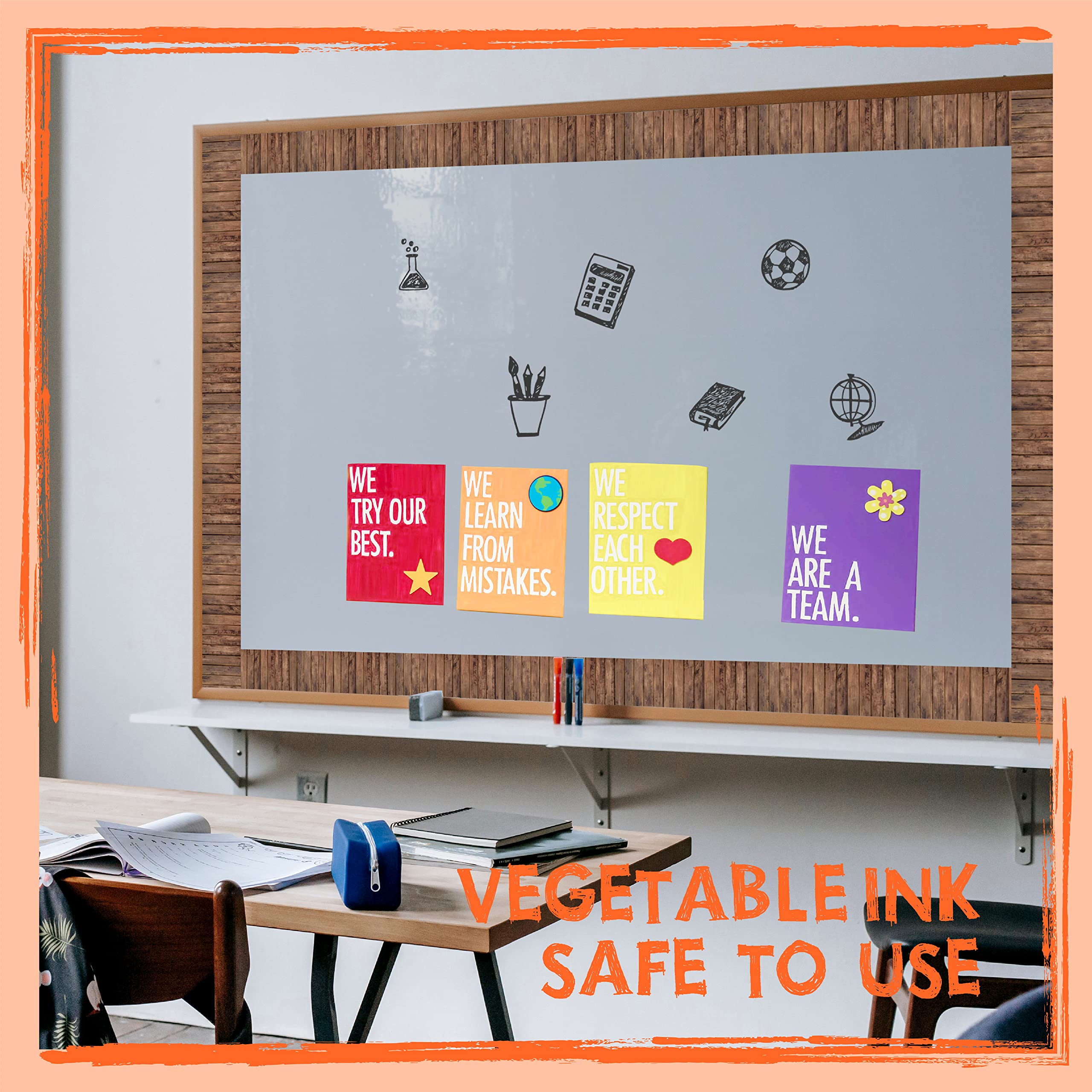 Snapklik.com : 60 Feet Bulletin Board Borders, Wooden Pattern Straight ...