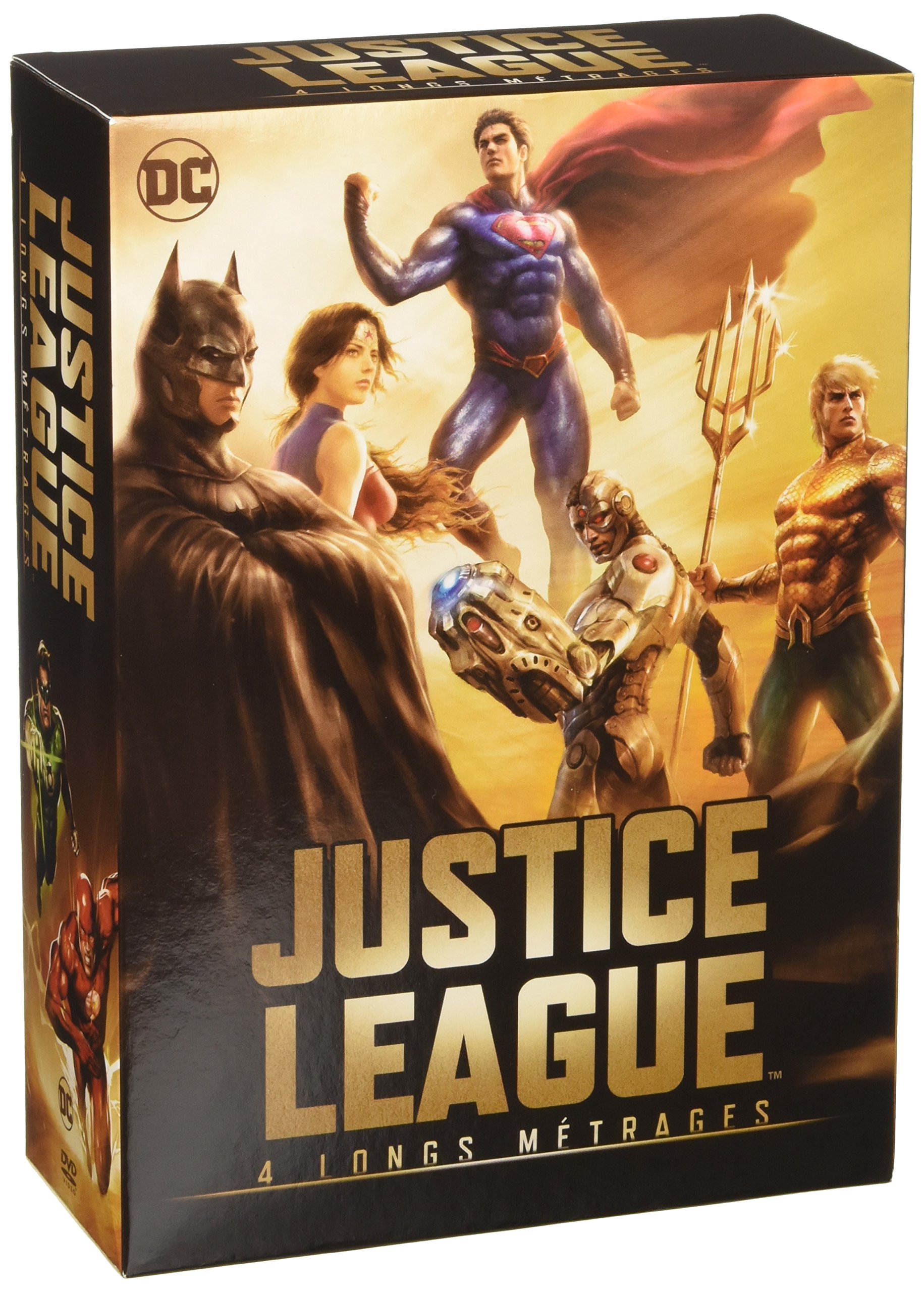 Amazon.com: Justice League 4 Movie Collection - 4-DVD Boxset ( Justice ...