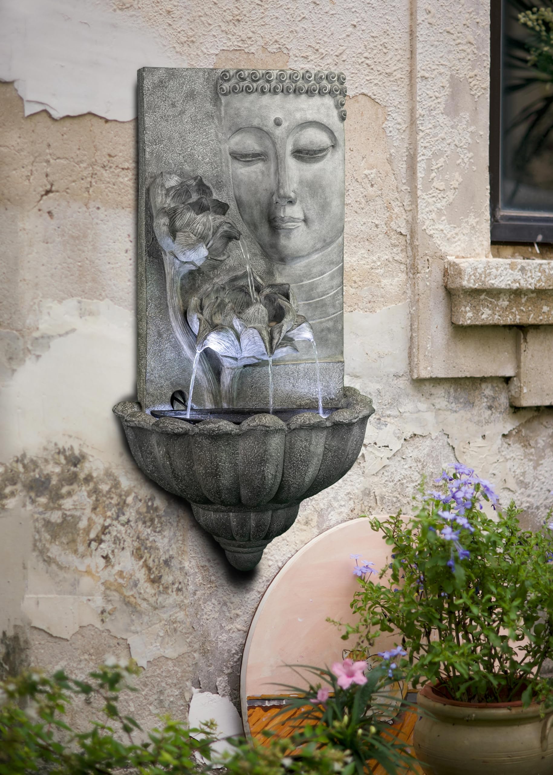 Wall Fountains Beautiful Beehive Wall Fountain – Armstrong Garden