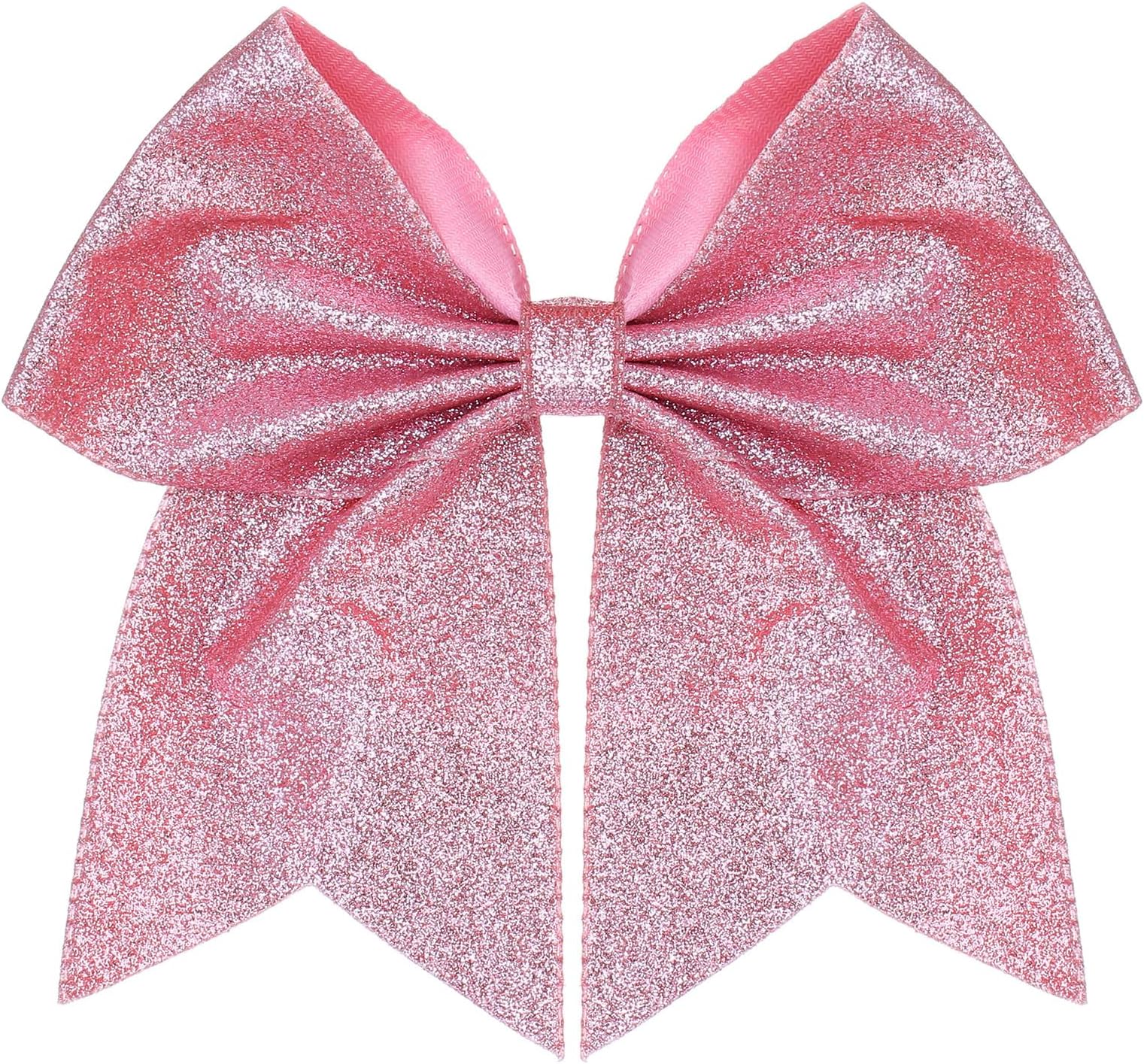 Amazon.com : 1 Pcs 8" Large Sequin Cheer Bows Clips, Cheerleading ...