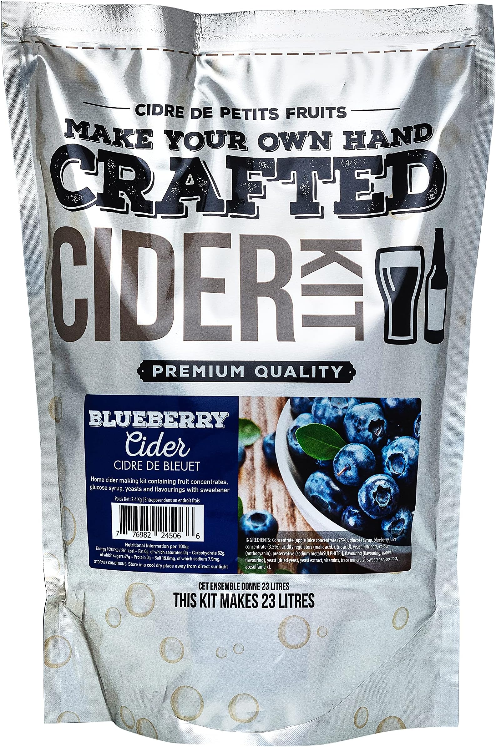 Amazon.com: ABC Crafted Series Cider Making Kit | Hard Cider Making ...