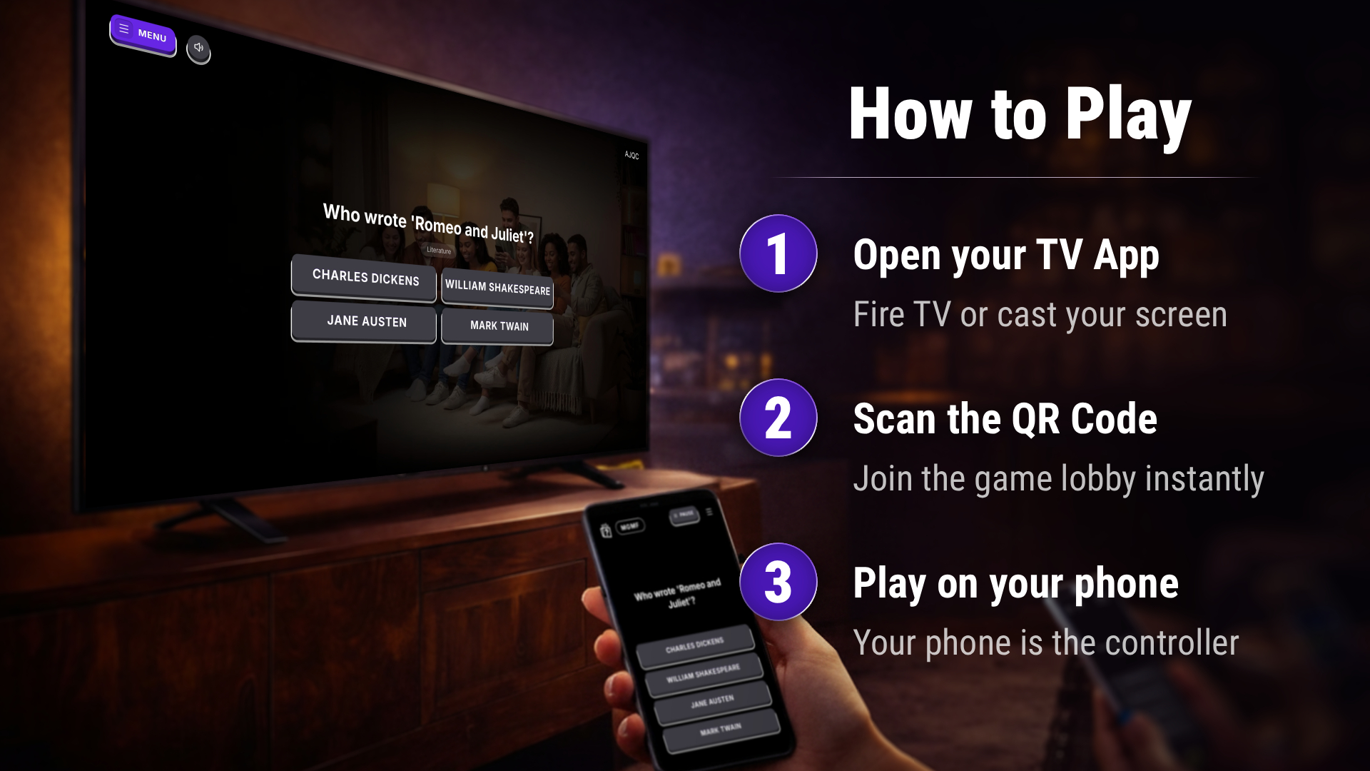Quiz Box: Big Screen Party Games: app su Amazon Appstore