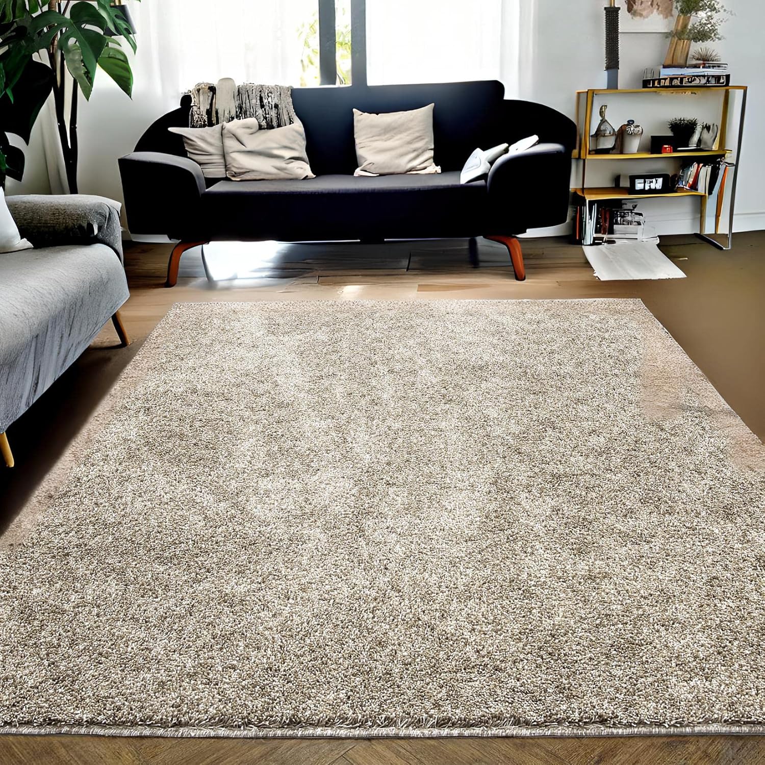 Amazon.com: IMINROME Shag Area Rug 9x12 Non-Slip Shaggy Carpet Thick ...