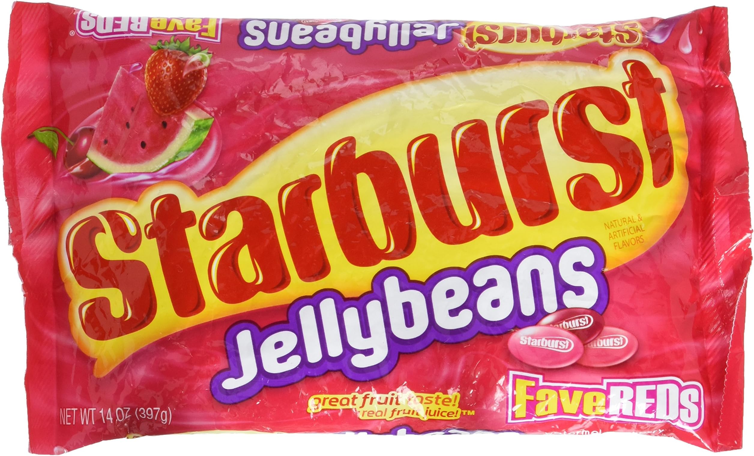 Amazon.com : Starburst Original Jellybean, Pack of 2, 14 Oz Bags ...