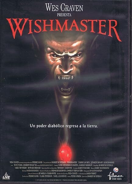 Wishmaster [DVD]: Amazon.es: Wes Craven, Robert Kurtzman, Wes Craven ...