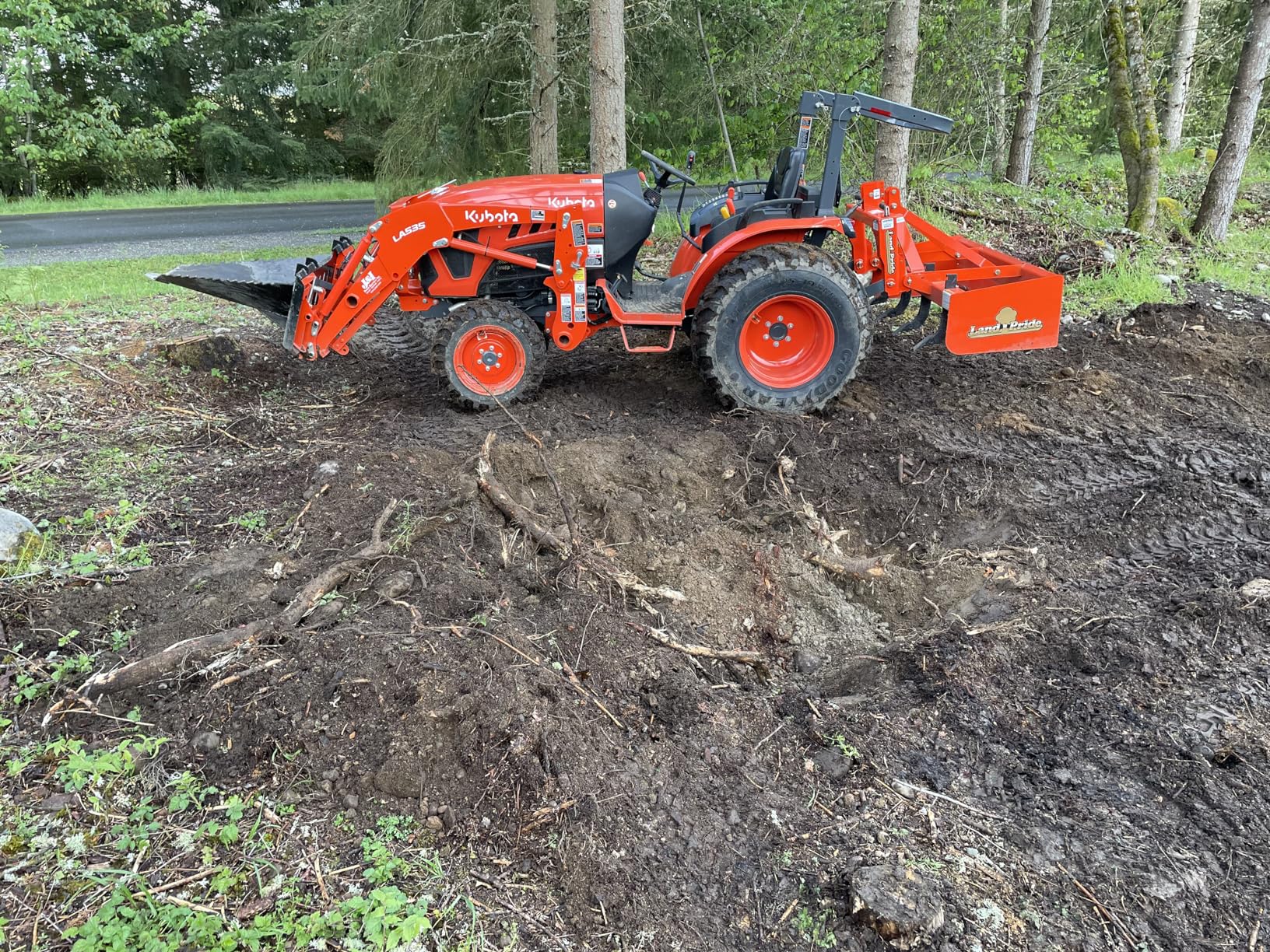 Amazon.com: Titan Attachments Economy Series Stump Bucket Tree Scoop ...