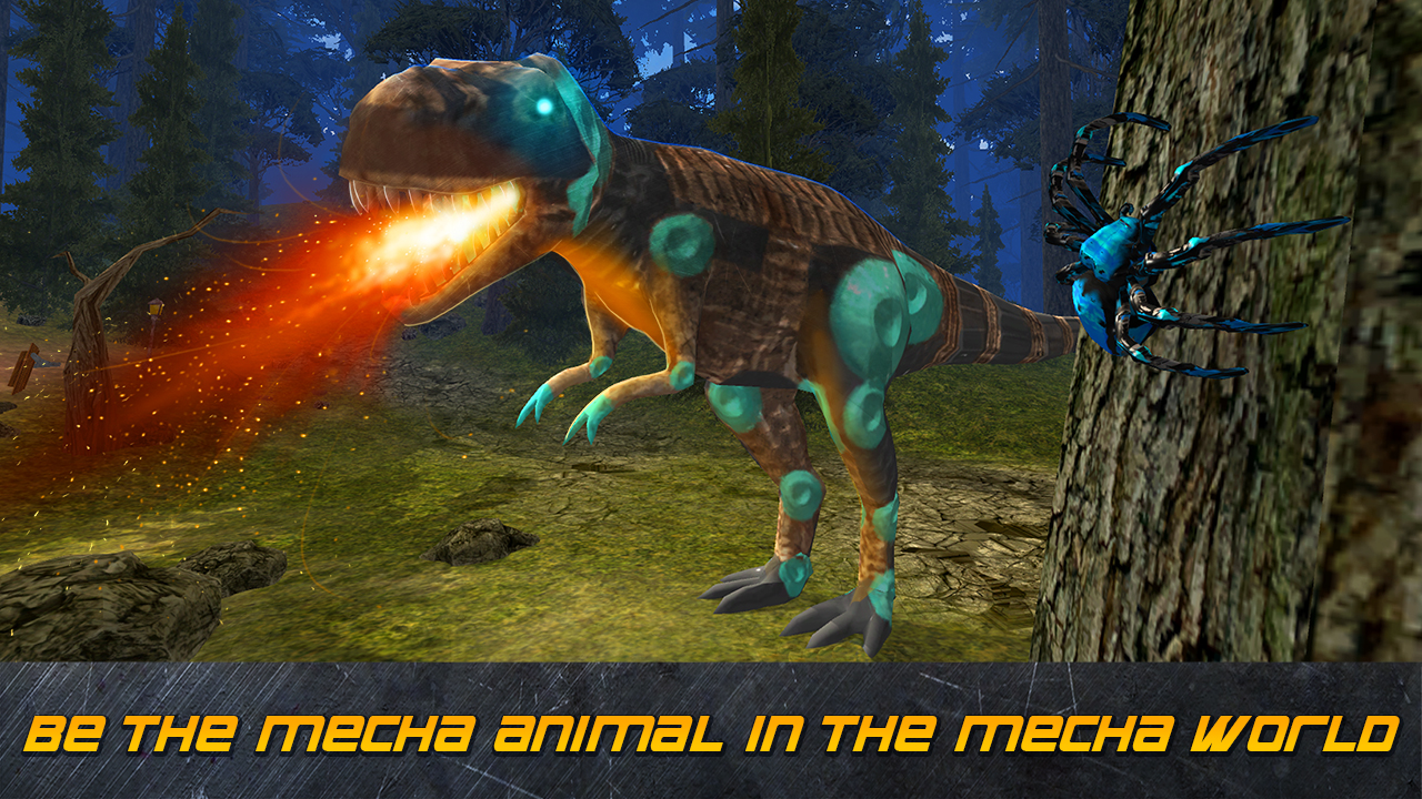 Futuristic Wildlife War Games: Dino Robot Survival Simulator - App on ...