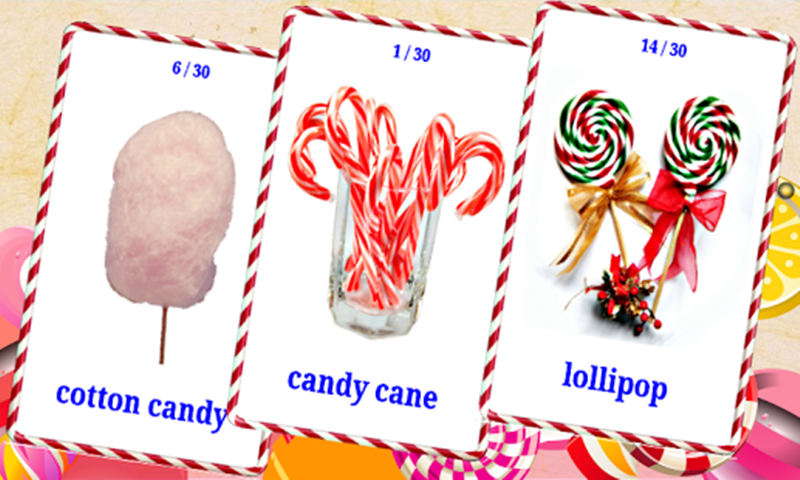 Game for Kid: Candy Flashcards V2 - App on Amazon Appstore
