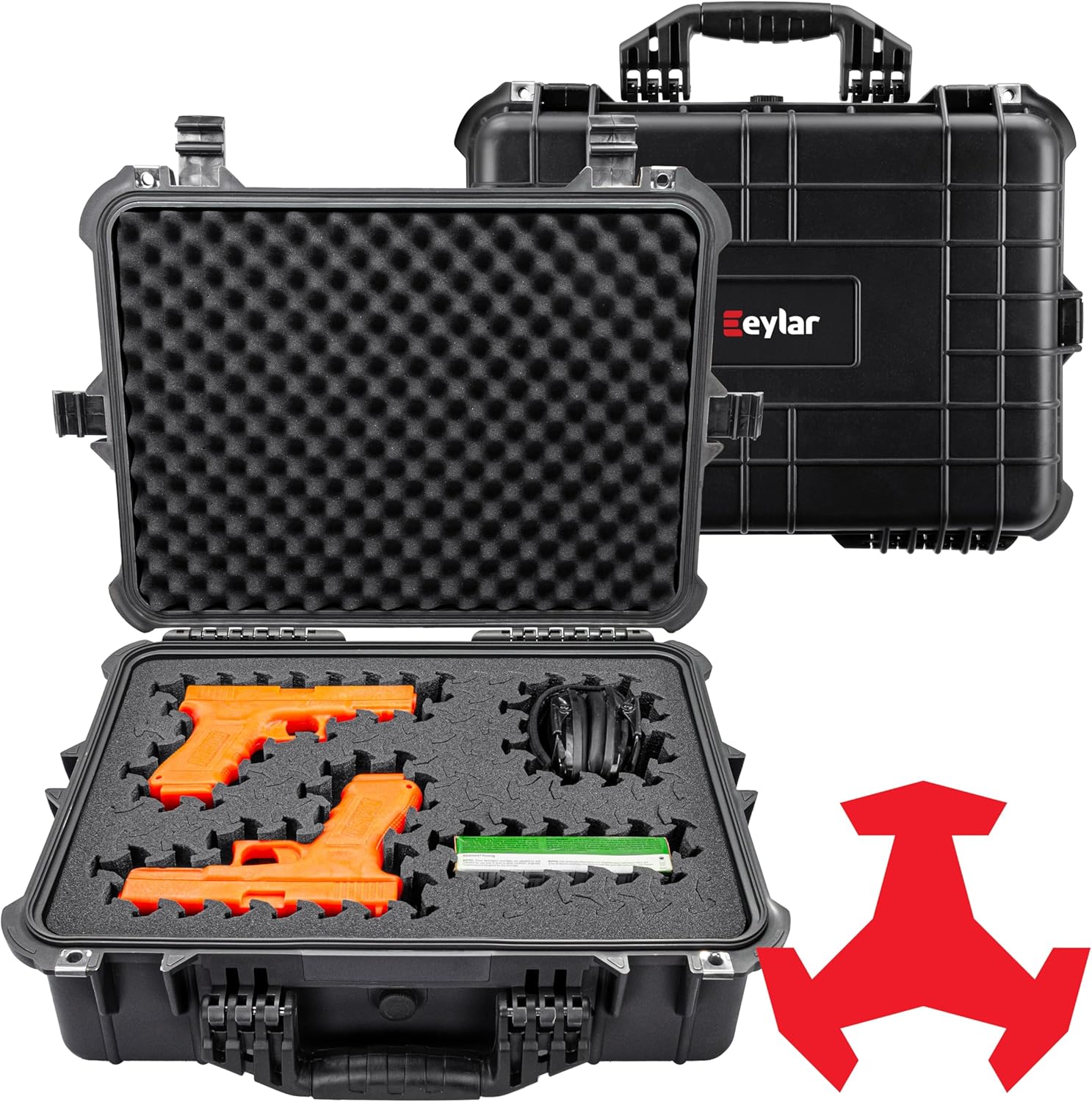 Amazon.com: Eylar 20" Large Hard Gun Case Equipped With Ragar ...