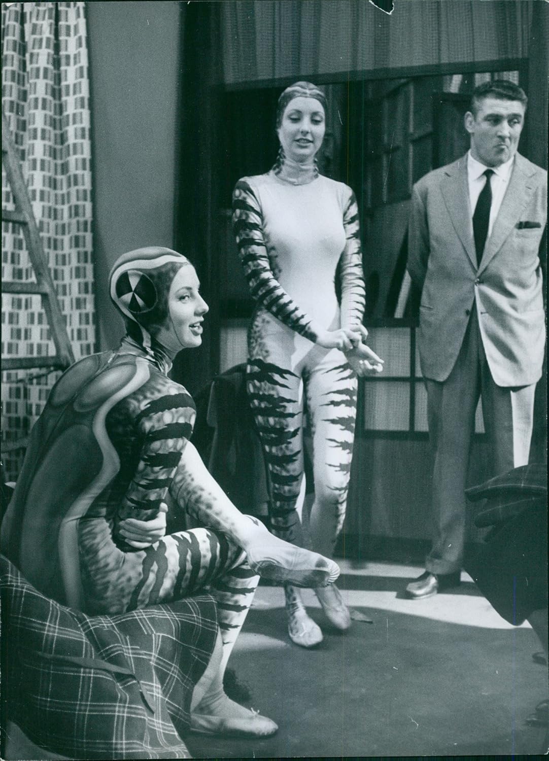 Amazon.com: Vintage photo of The Genberg twins, Mia and Pia Genberg in ...