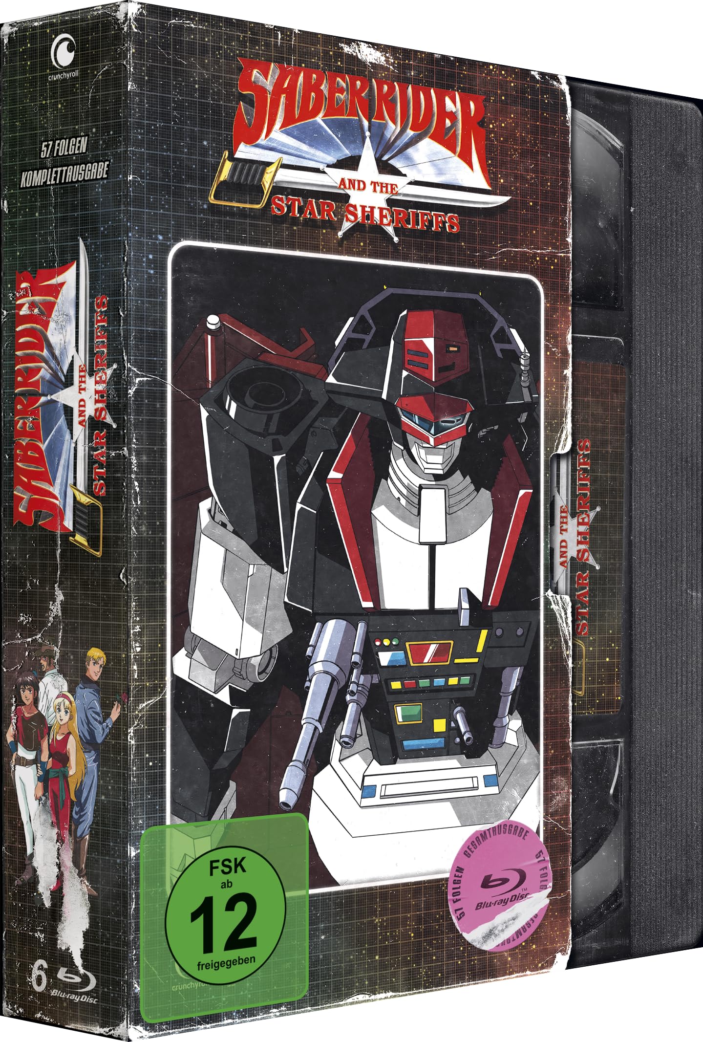 Saber Rider and the Star Sheriffs - Gesamtausgabe - [Blu-ray]: Amazon ...