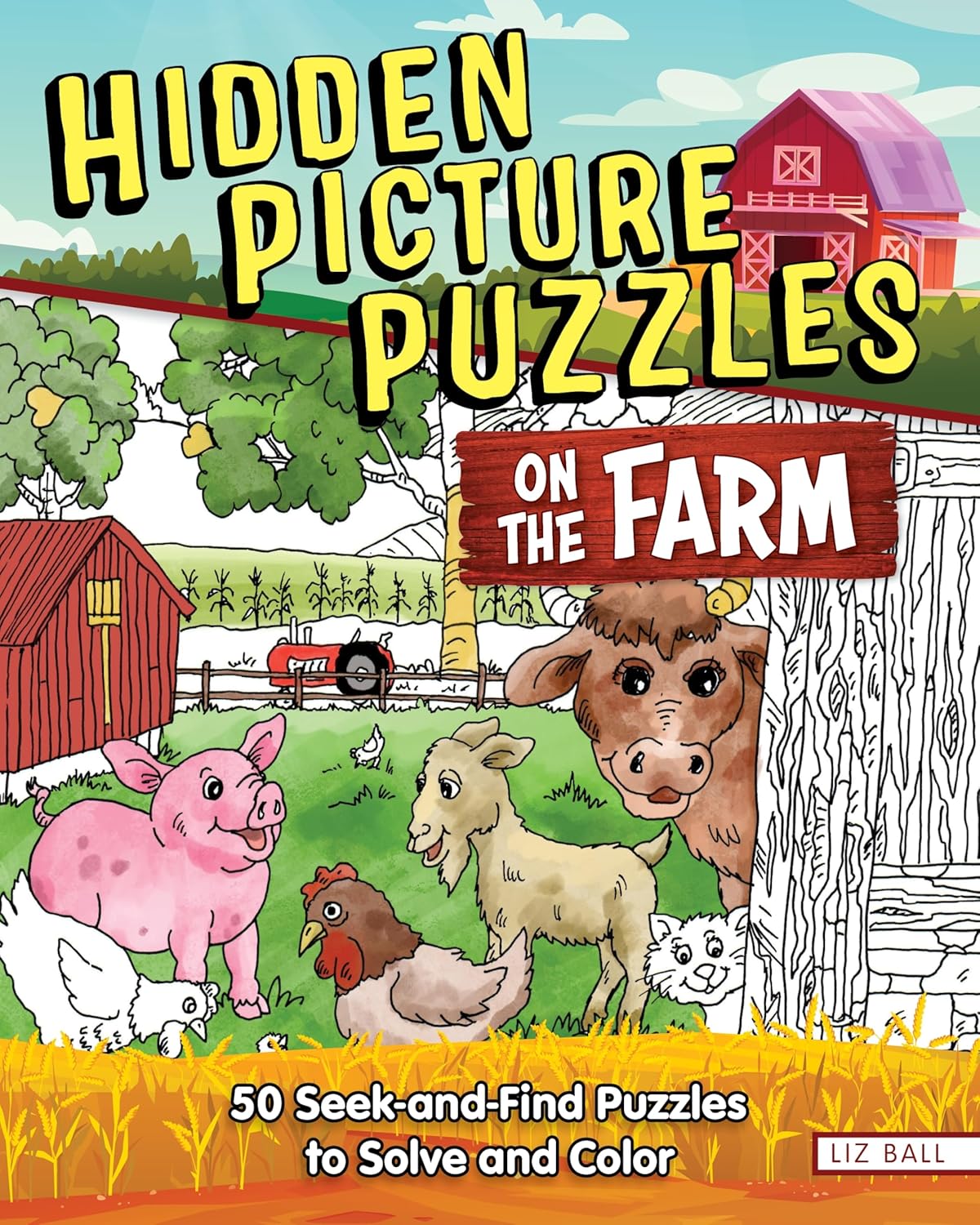 Buy Hidden Picture Puzzles on the Farm: 50 Seek-And-Find Puzzles to ...