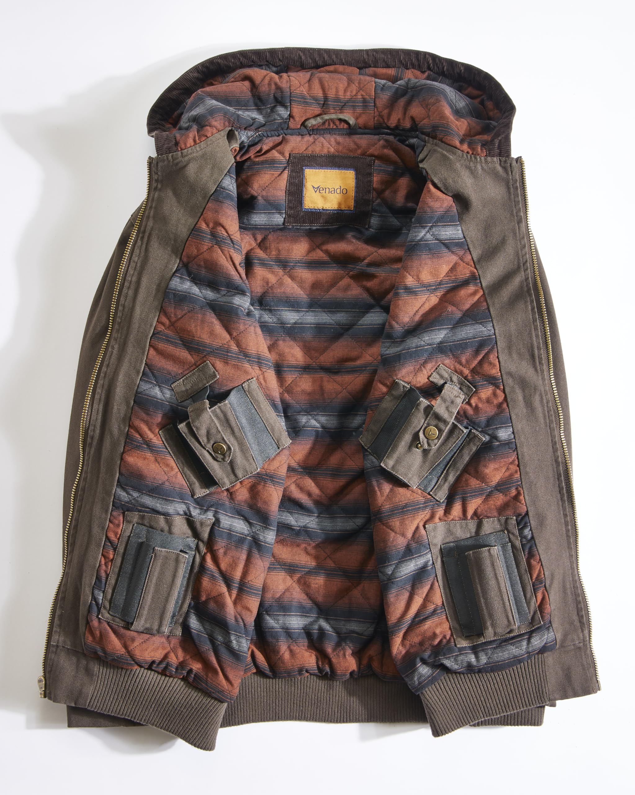 Snapklik.com : Venado Mens Concealed Carry Work Force Jacket - Interior ...