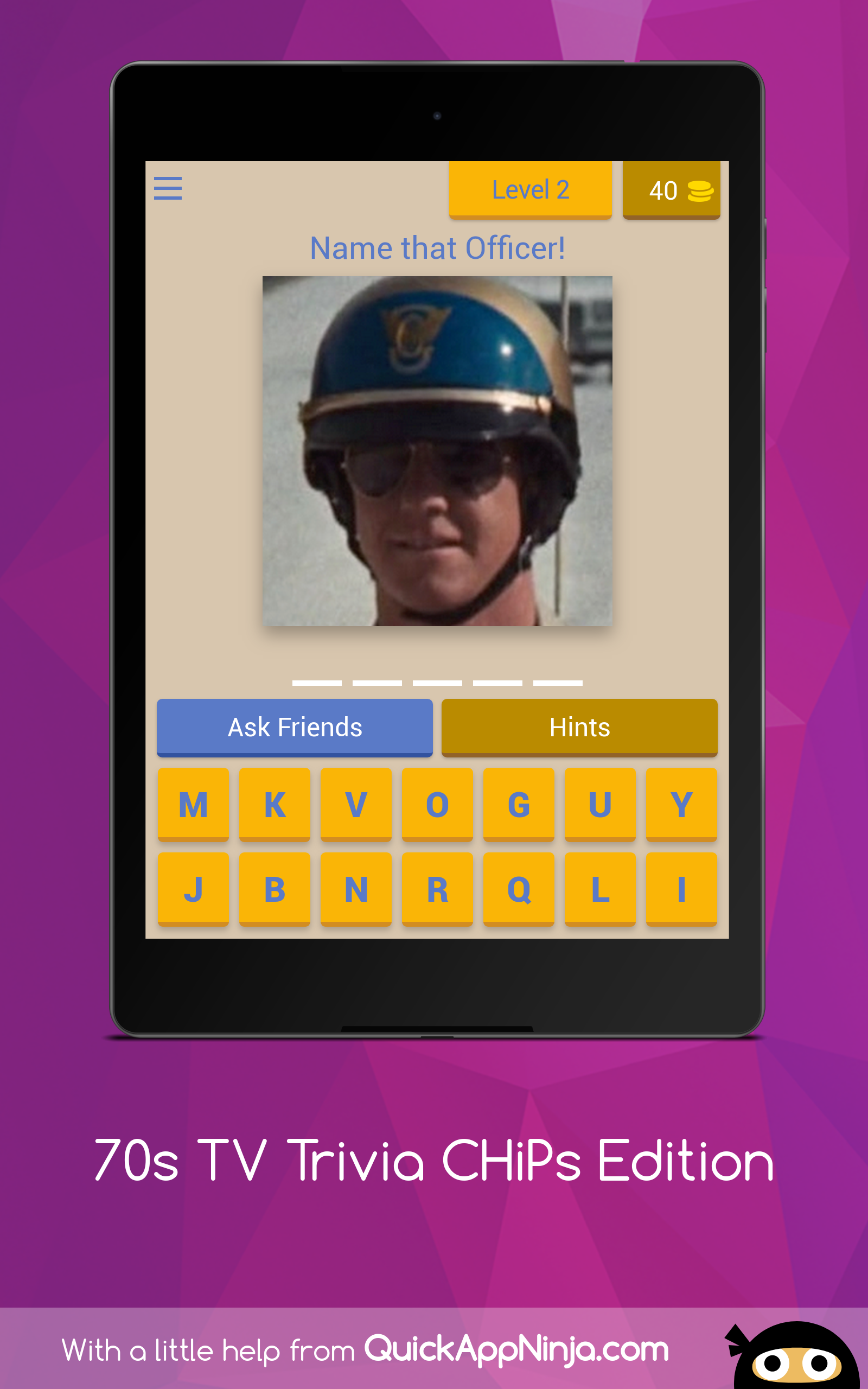 70s TV Trivia ChiPs Edition - App on Amazon Appstore