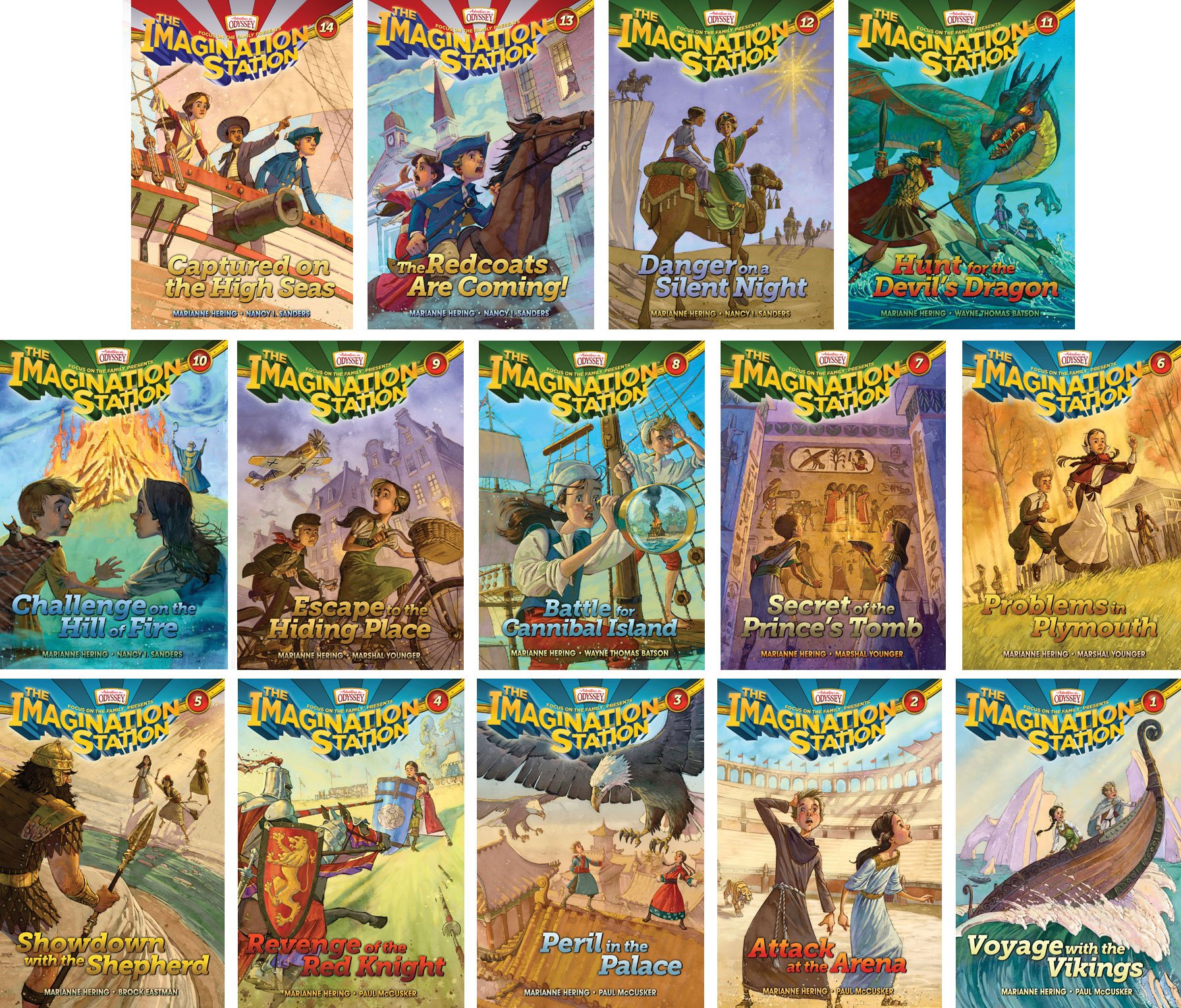 Imagination Station Series - Adventures in Odyssey - Set of 14 ...
