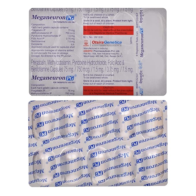 Meganeuron PG - Strip of 10 Capsules : Amazon.in: Health & Personal Care