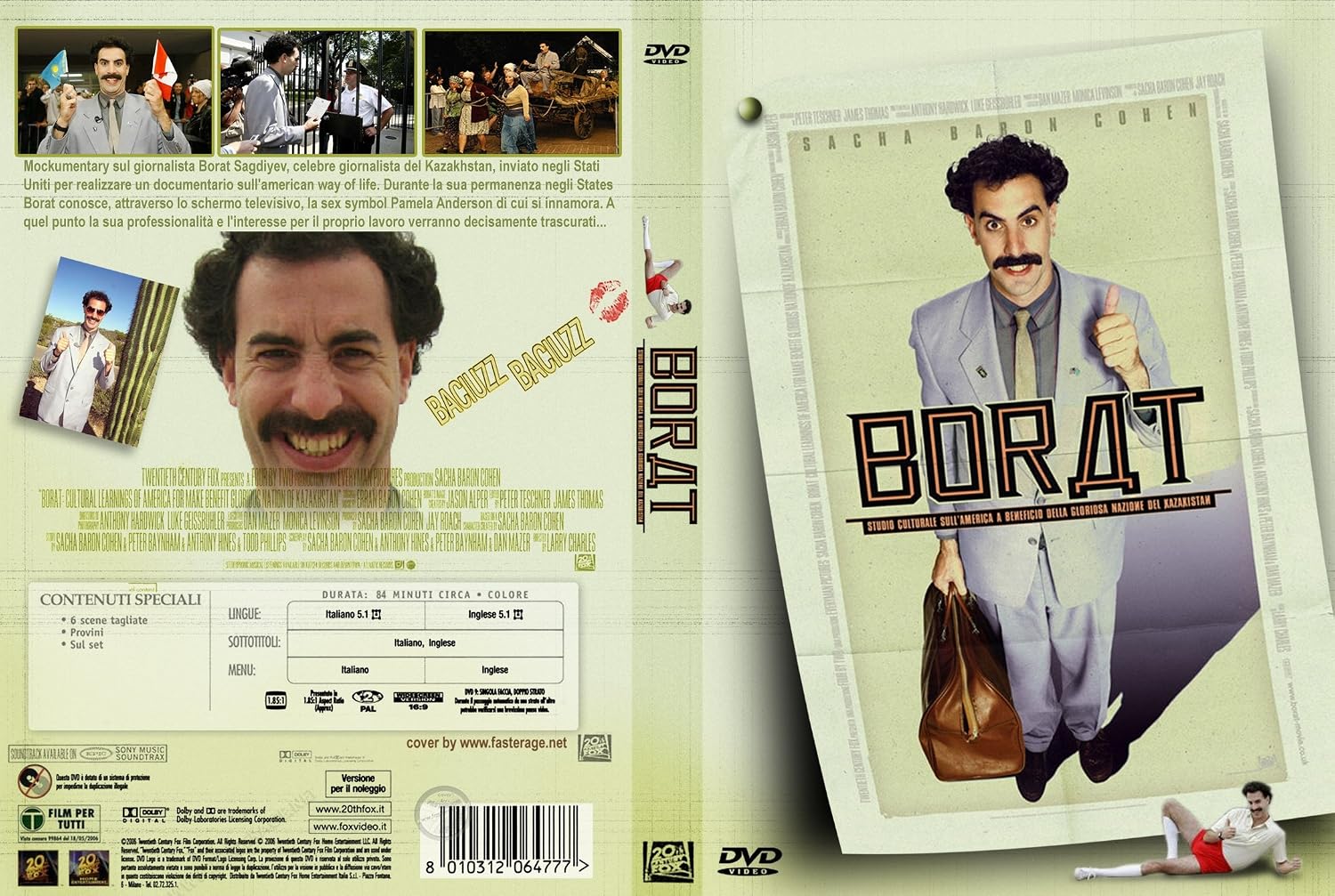 Borat [UK Import]: Amazon.de: DVD & Blu-ray