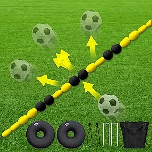HYQNG Goalkeeper Training Equipment, 2.75m/4m Goalkeeper Deflection ...