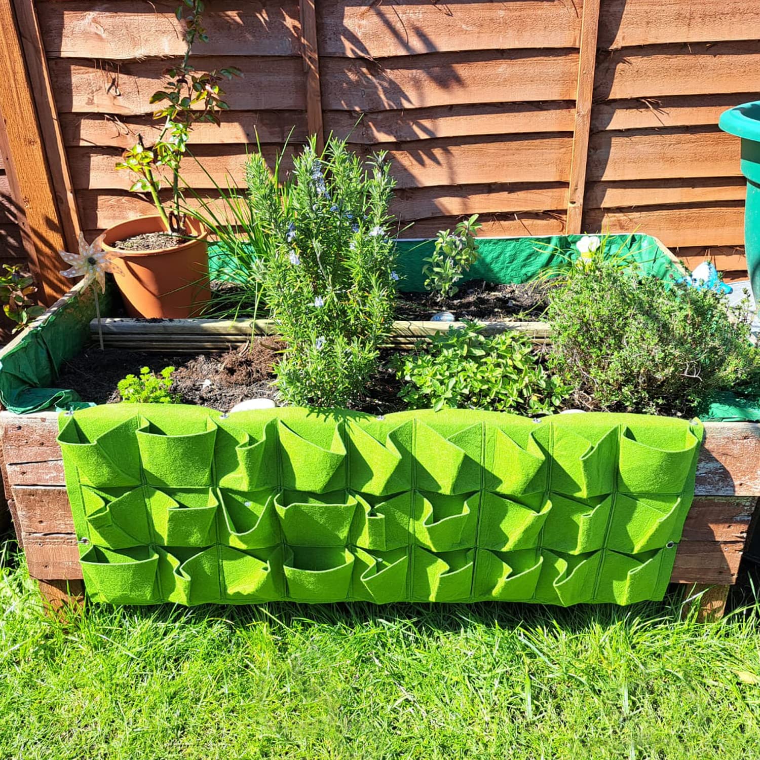 Crates Made Vertical Gardens How To Make A Vertical Crate Planter