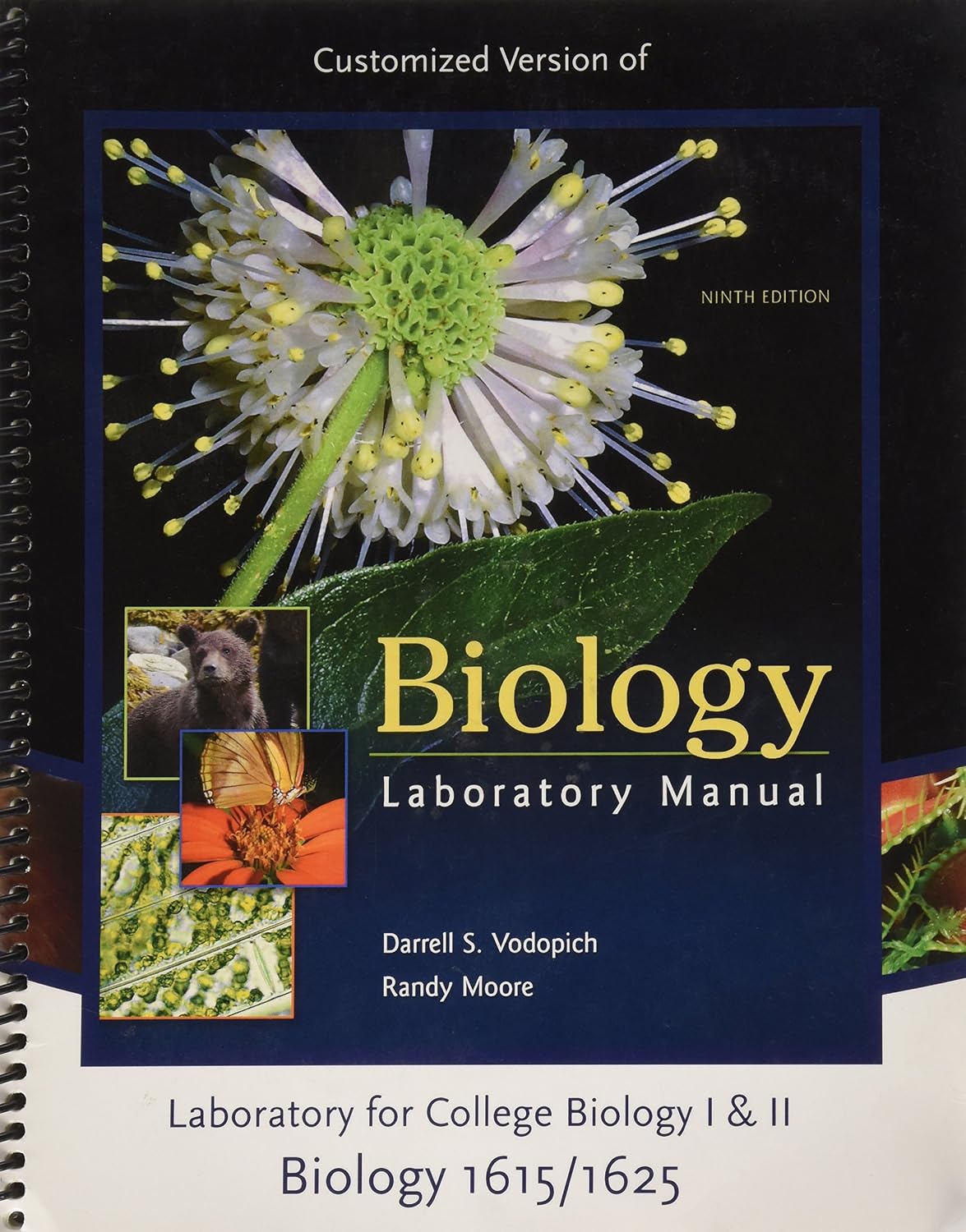 Amazon.com: Biology Laboratory Manual (Customized Version) for College ...