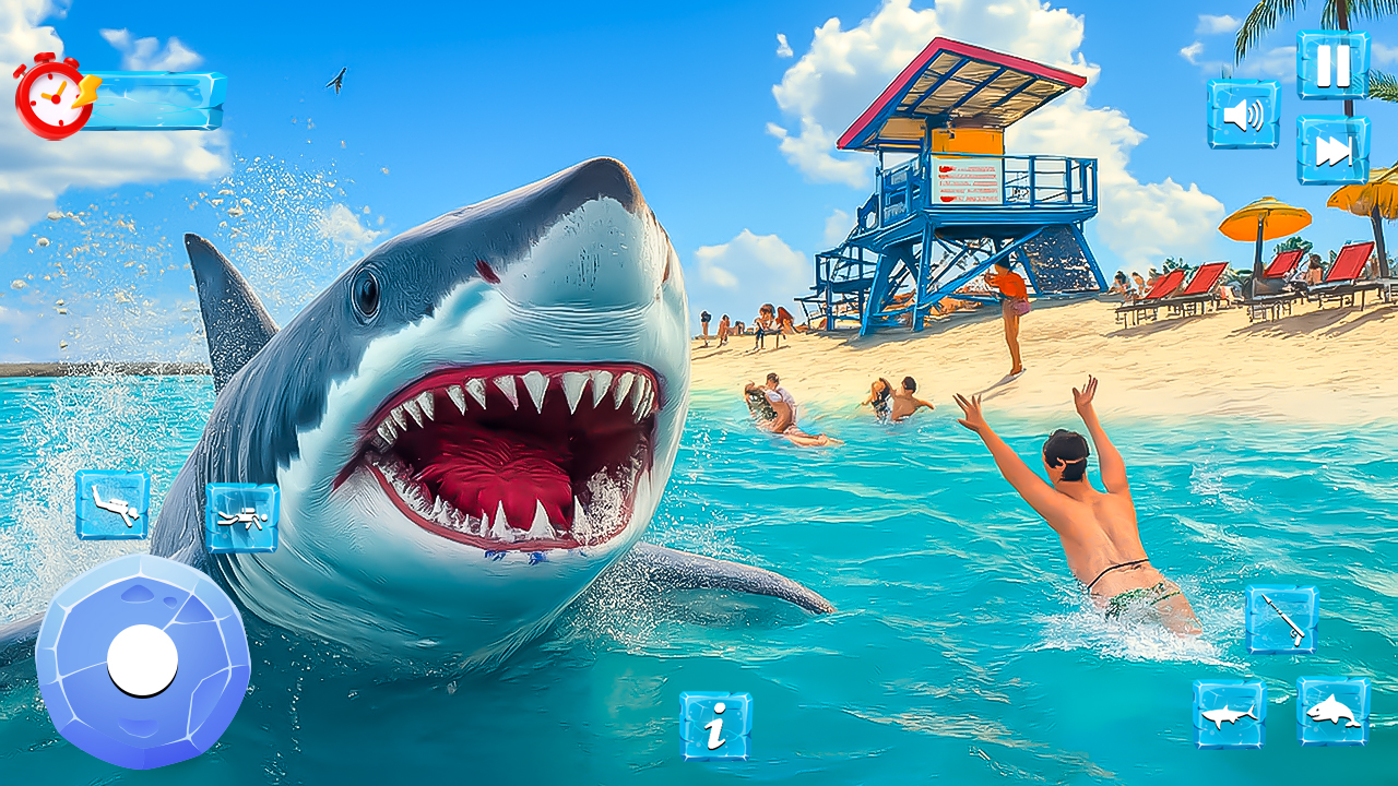 Shark Simulator Ocean Attack: Wild Underwater Hunting Game - App on the ...