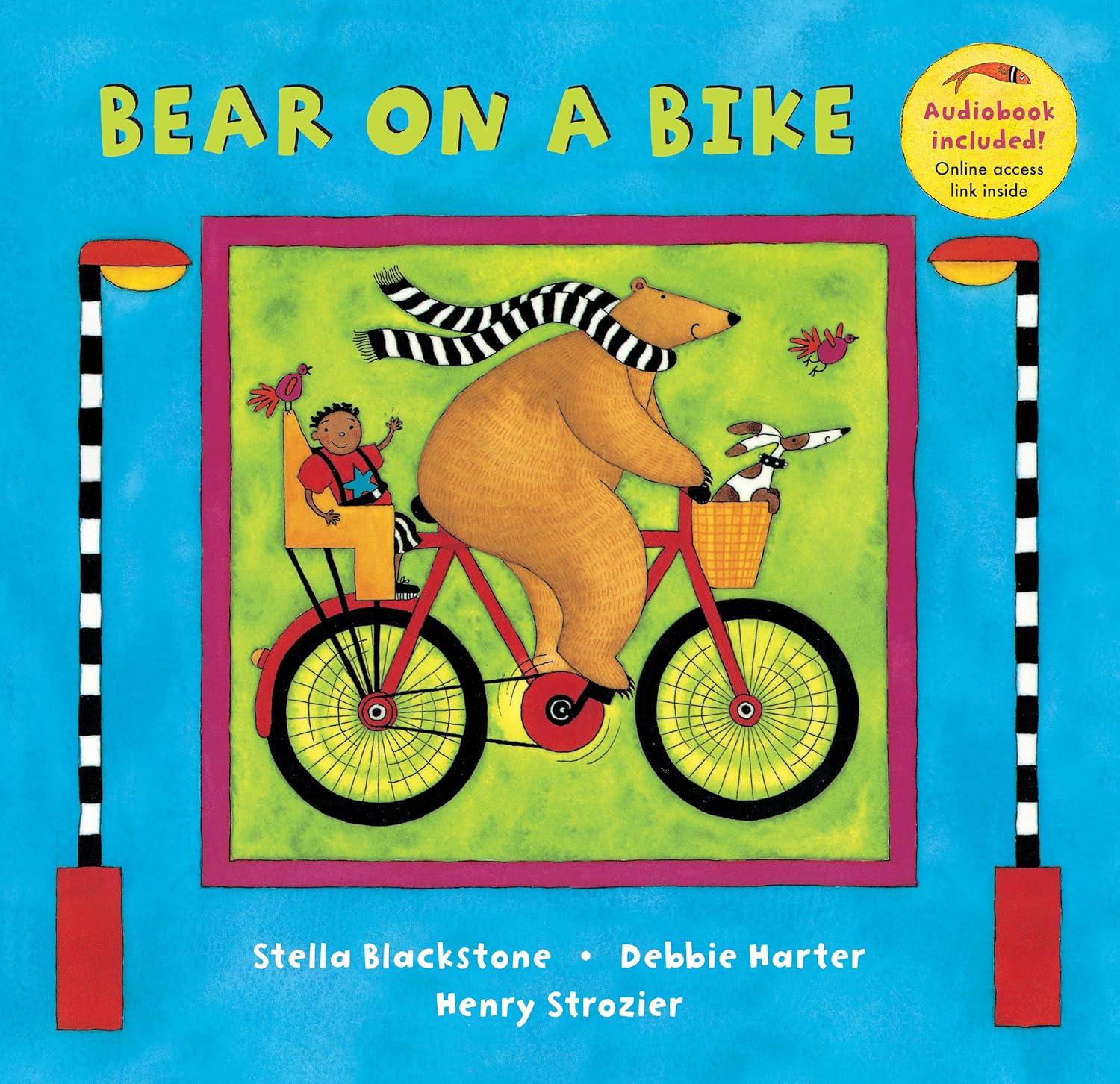 Bear on a Bike : Stella Blackstone, Debbie Harter: Amazon.co.uk: Books