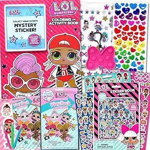 Amazon.com: LOL Surprise Coloring and Activity Set Bundle Kids Toddlers ...