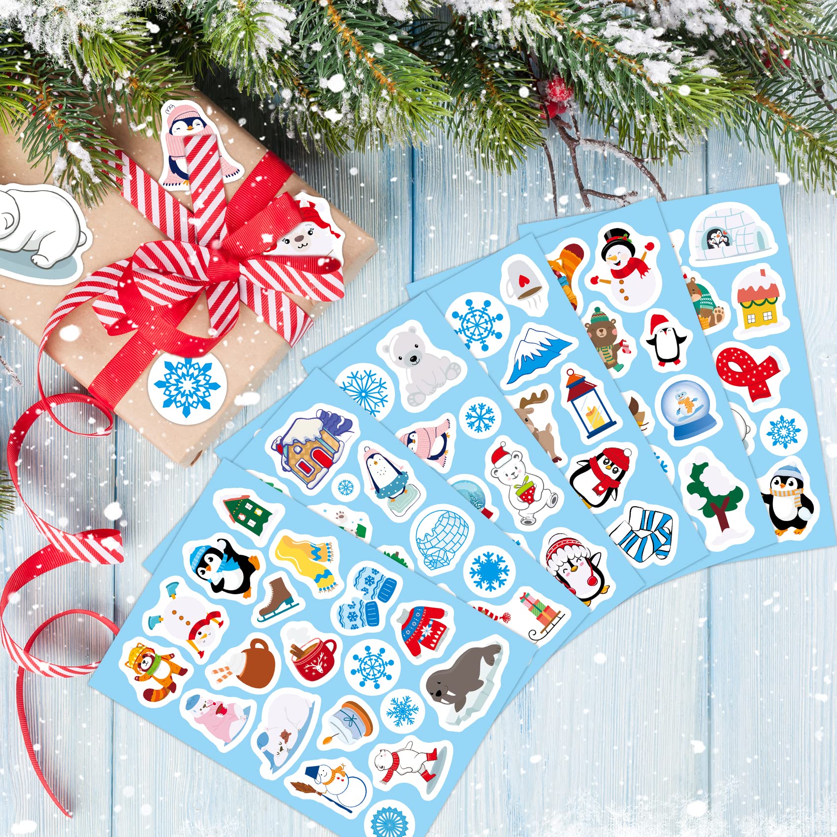 Winter Stickers For Kids Wallykazam! Goody Bag Stickers For A DIY Wally ...