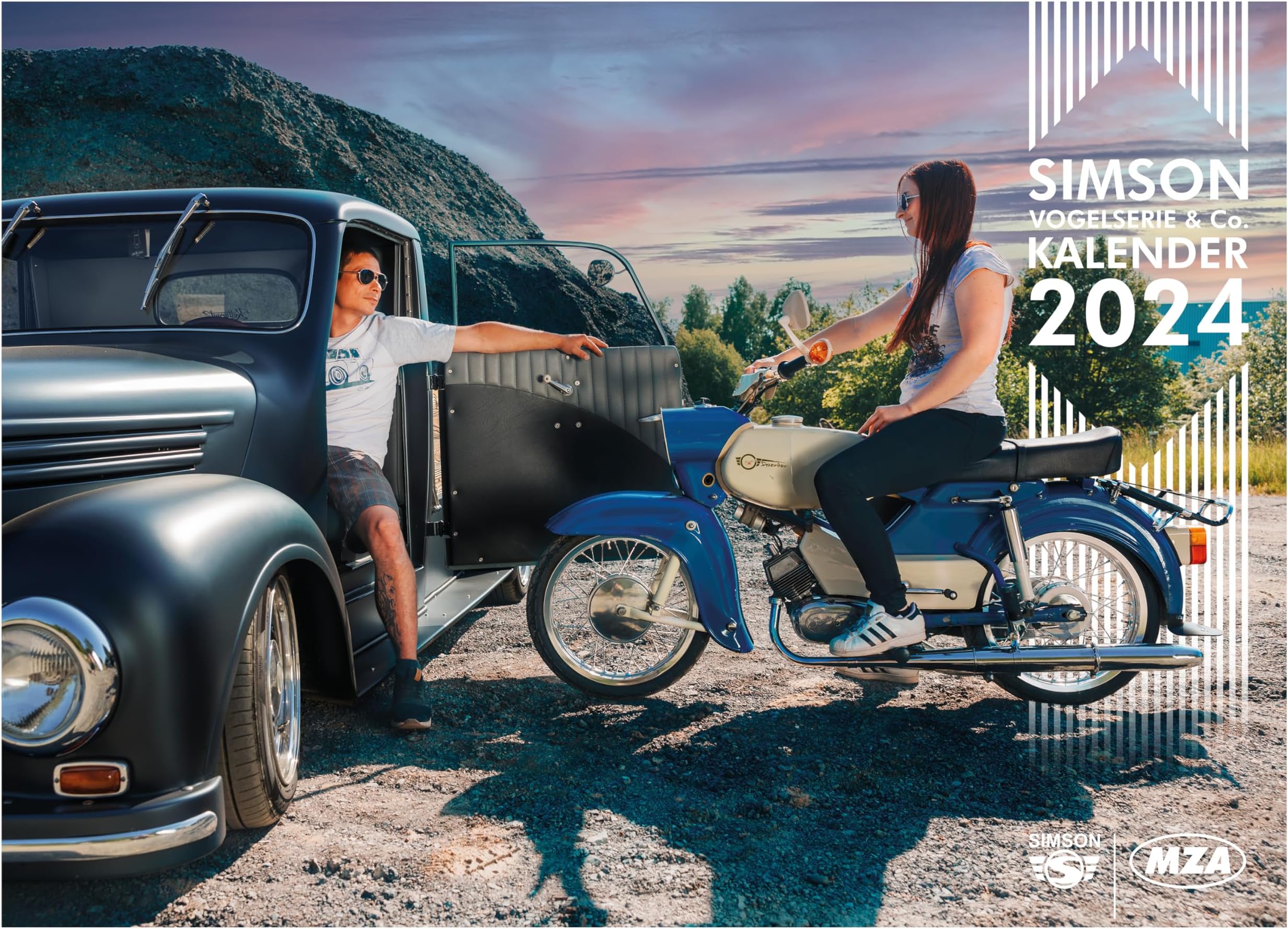 Landflirt - Kalender 2025 mit schönen Frauen und Traktoren ...