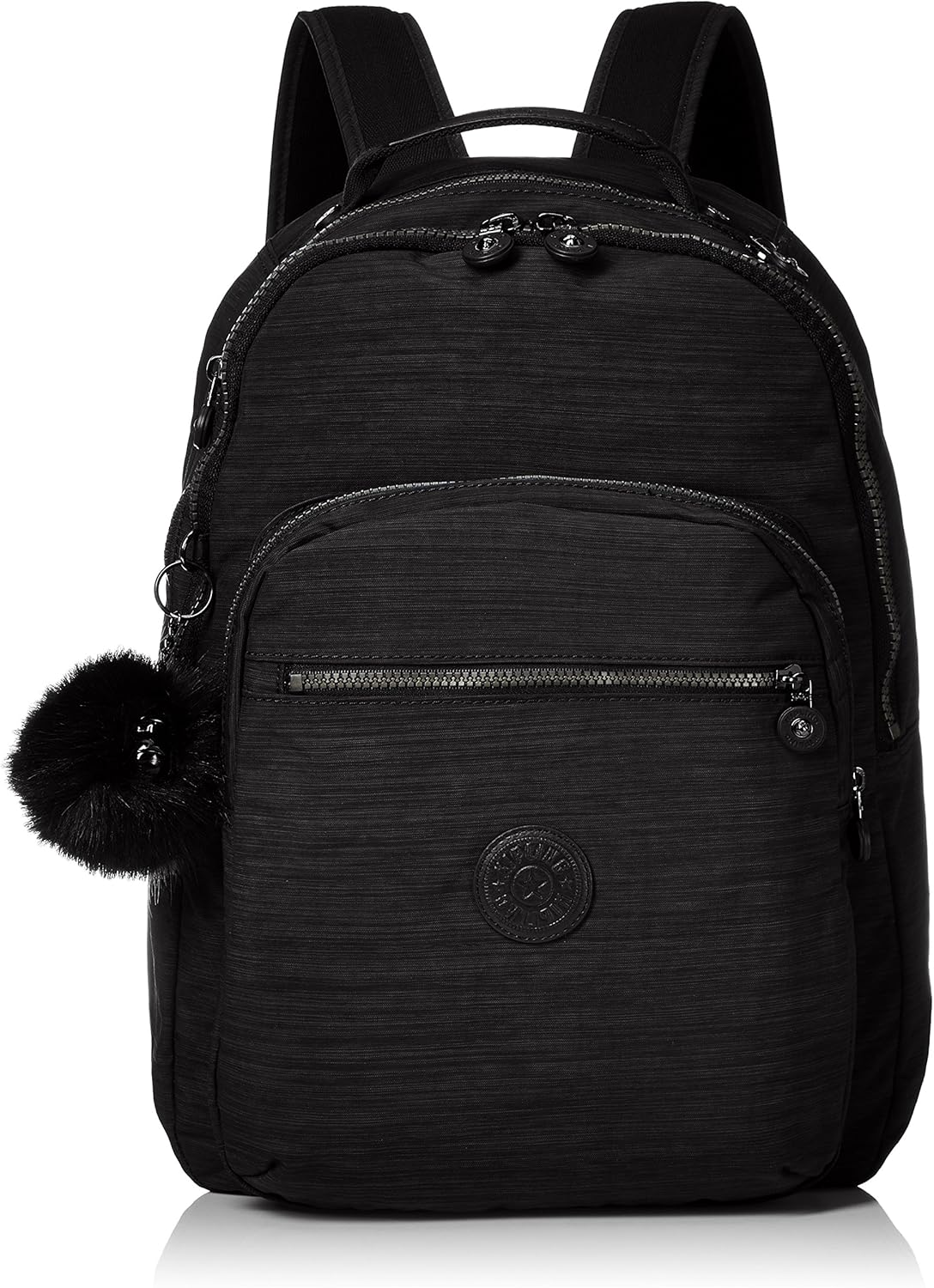 Kipling Clas Seoul, Unisex Adults’ Backpack, Black (True Dazz Black ...