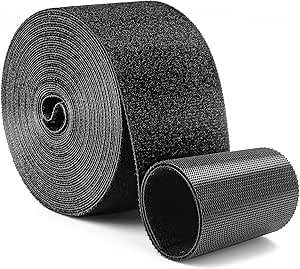 Double Sided Hook and Loop Tape, Self-Gripping Straps 2 Inch Wide, Cut to Length, Quick Wrap ...