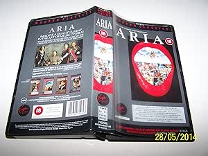 Amazon.com: Aria [VHS] : John Hurt, Theresa Russell, Stephanie Lane ...