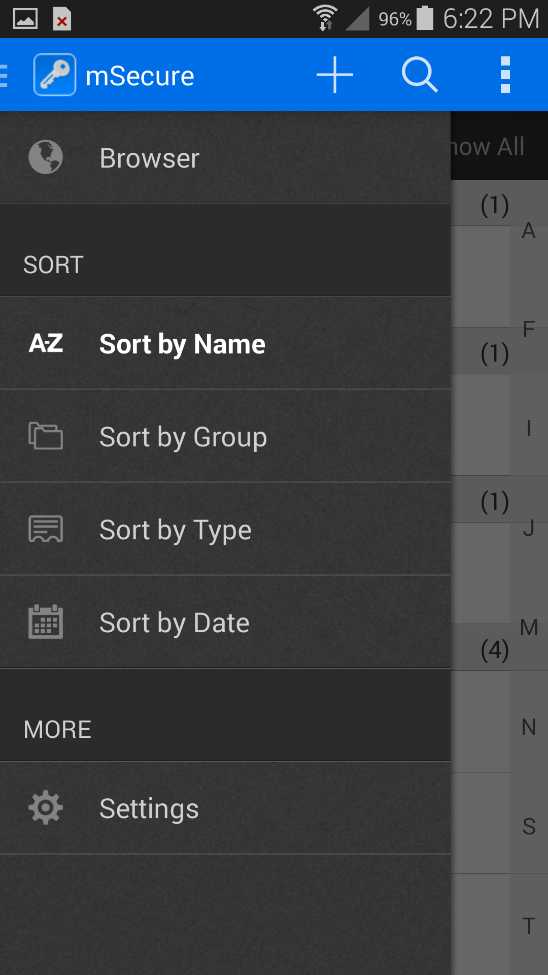 mSecure Password Manager - App on Amazon Appstore