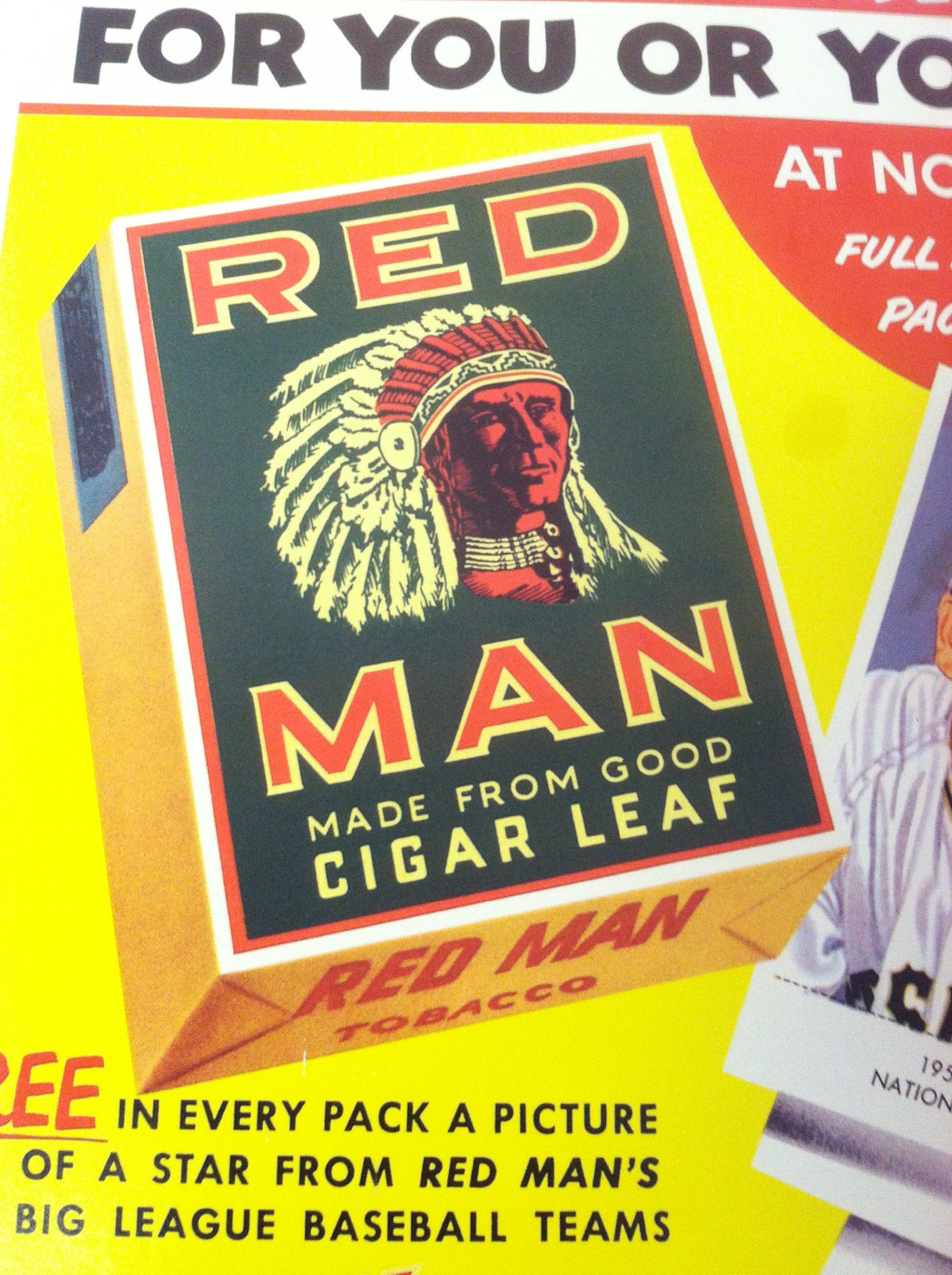Logo De Redman Tobacco 1980s Red Man Tobacco Trucker Cap Trucker