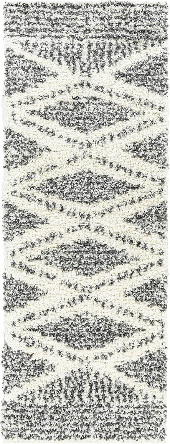 Amazon.com: Trunding Moroccan Farmhouse Kitchen Hallway Entryway Shaggy ...