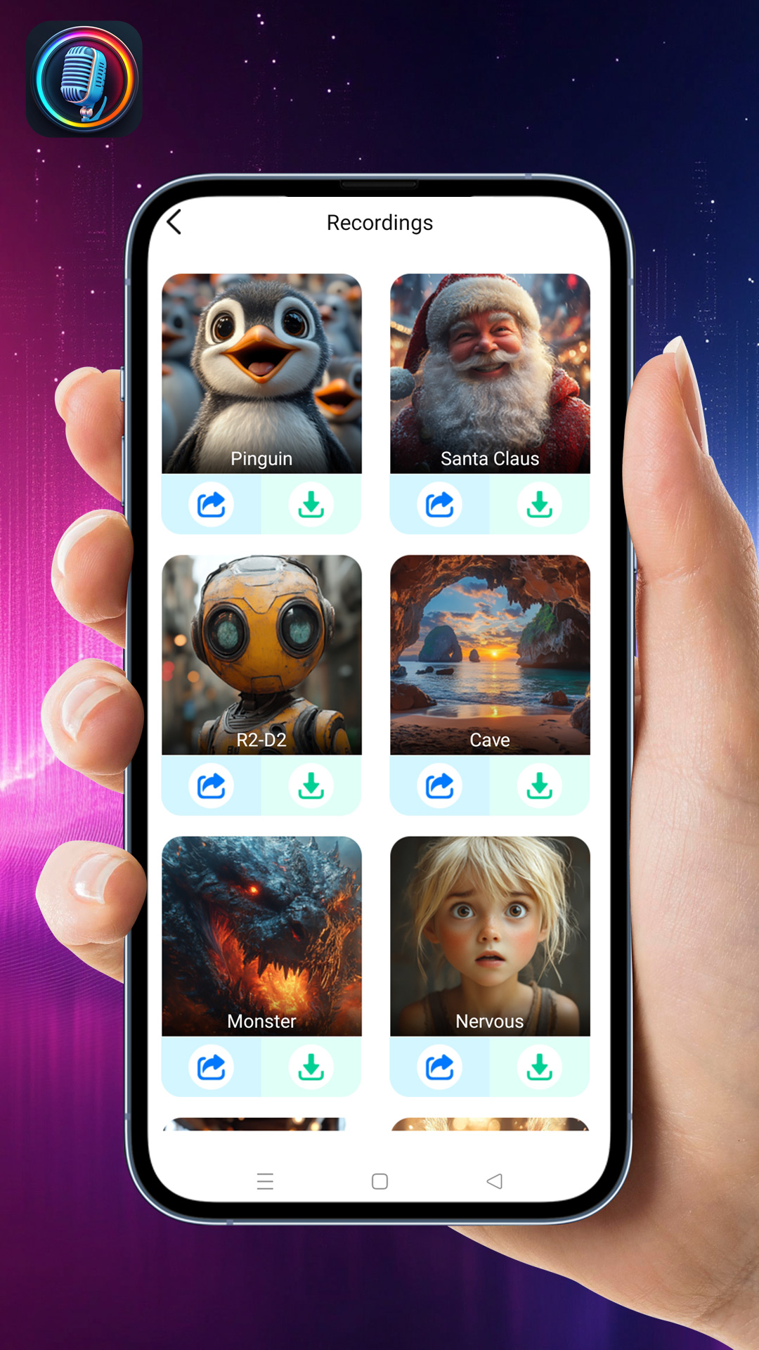 Nano voice changer - App on Amazon Appstore